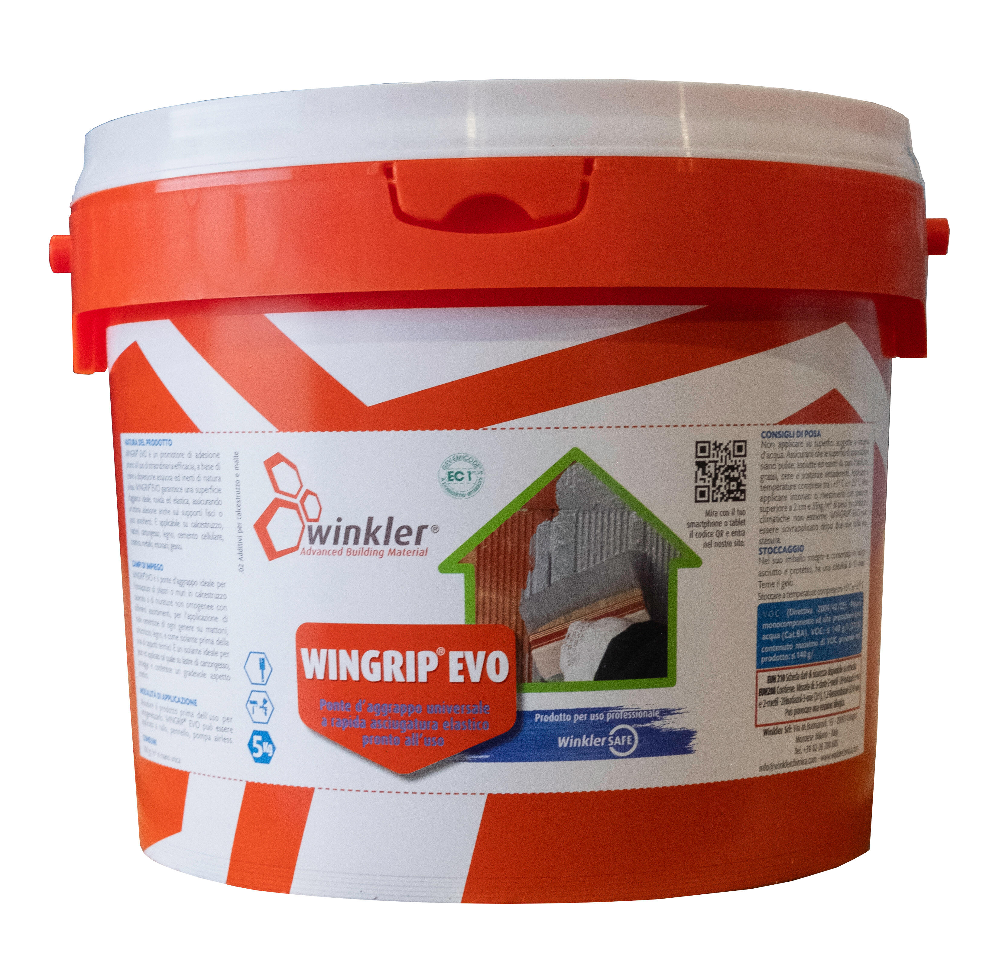 Aggrappante universale WINGRIP EVO bianco 5 kg | Leroy Merlin