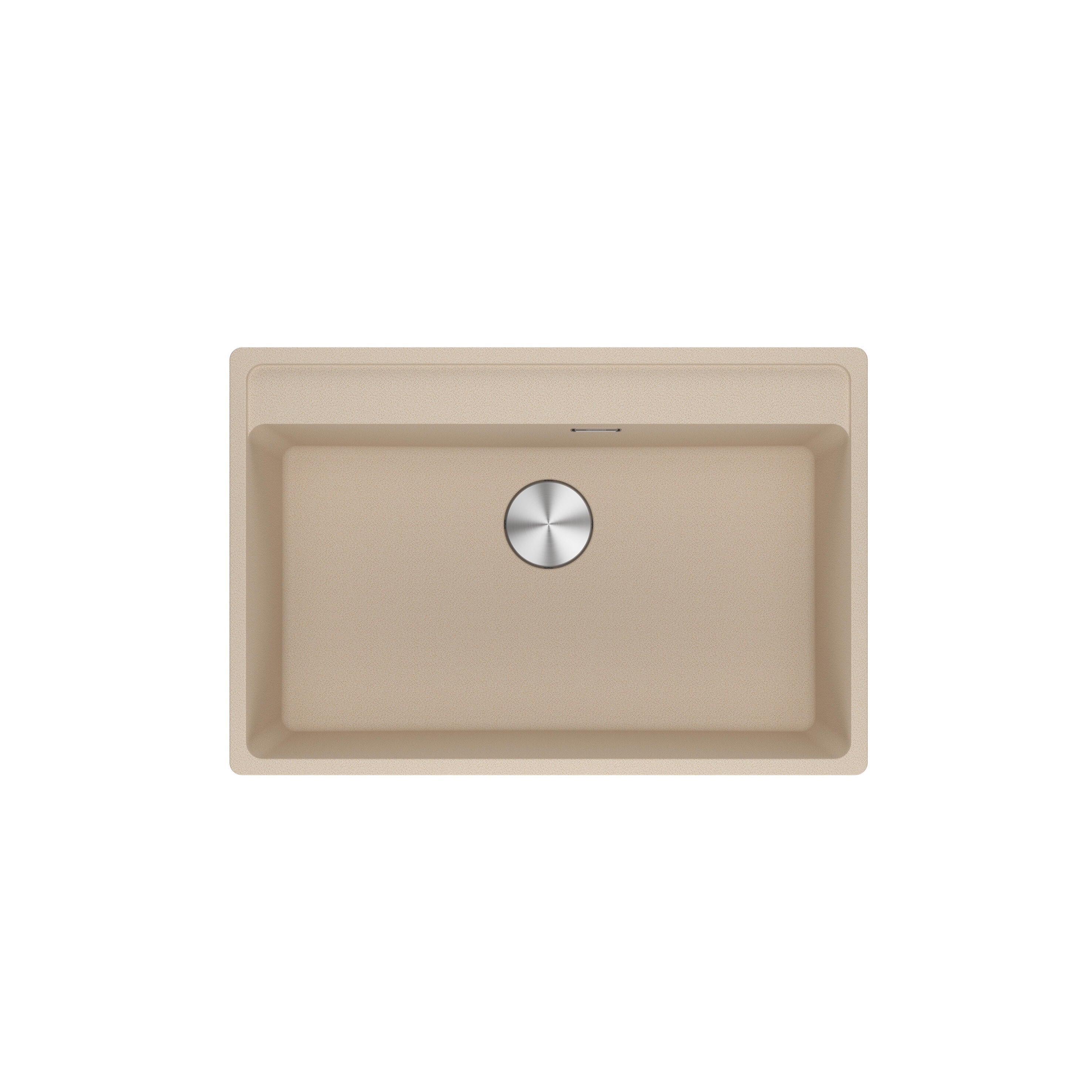 Lavello integrato 1 vasca FRANKE Maris fragranite L 51 x L 76 cm beige ...