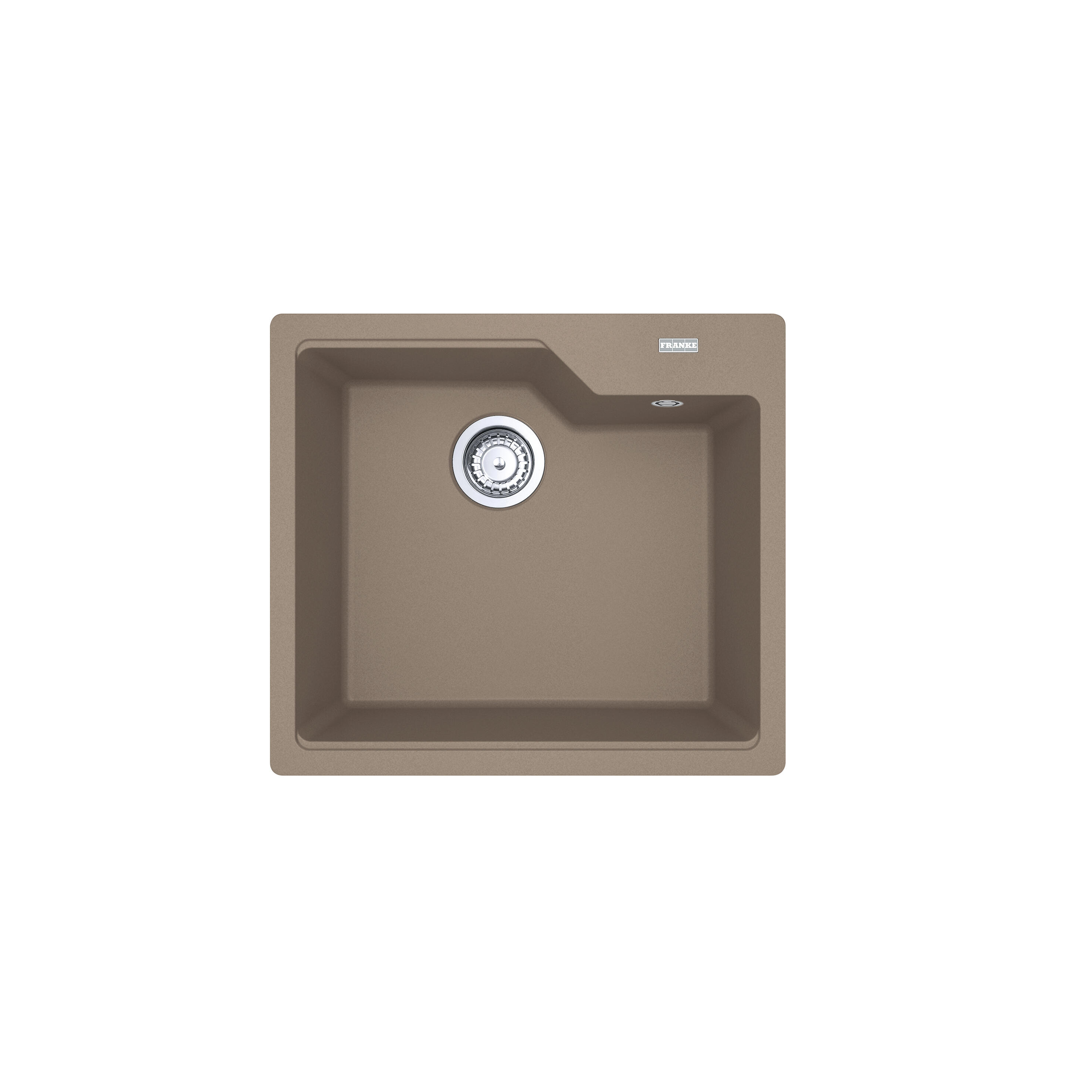 Lavello integrato 1 vasca FRANKE Urban fragranite L 50 x L 56 cm ...
