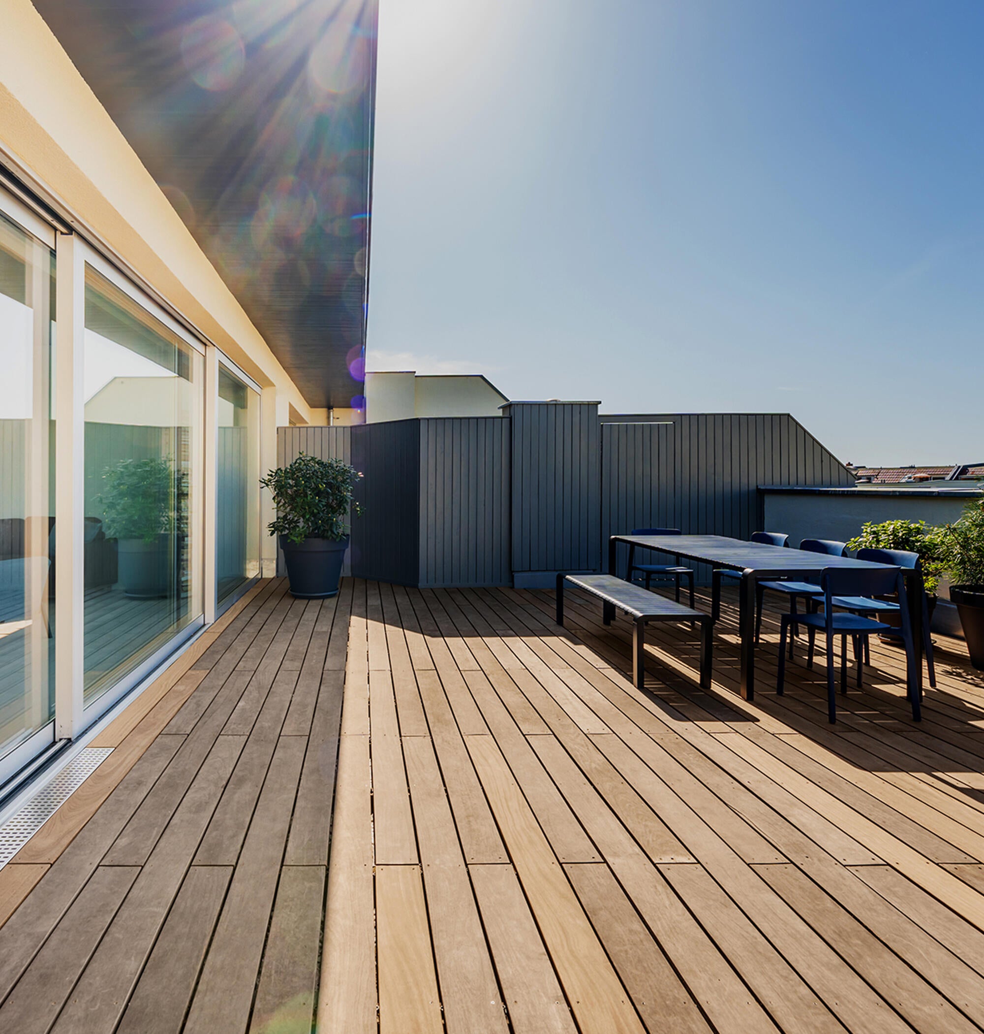 Pack 140 lamas de madera tropical FSC Cumaru 14.5x155 cm y 21 mm ...