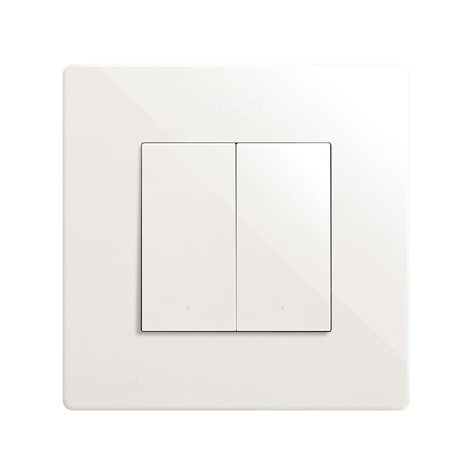 Conmutador doble SIMON S270 blanco | Leroy Merlin