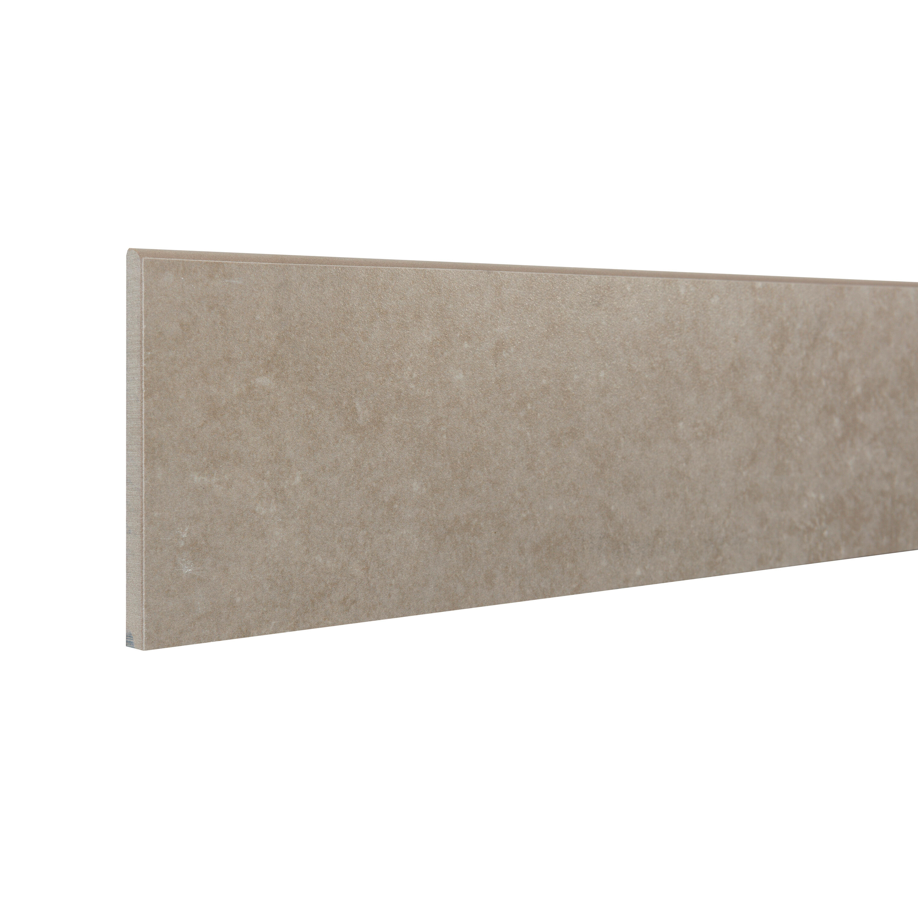 Rodapié porcelánico Metropolitan 60x9 cm cemento bone ARTENS | Leroy Merlin