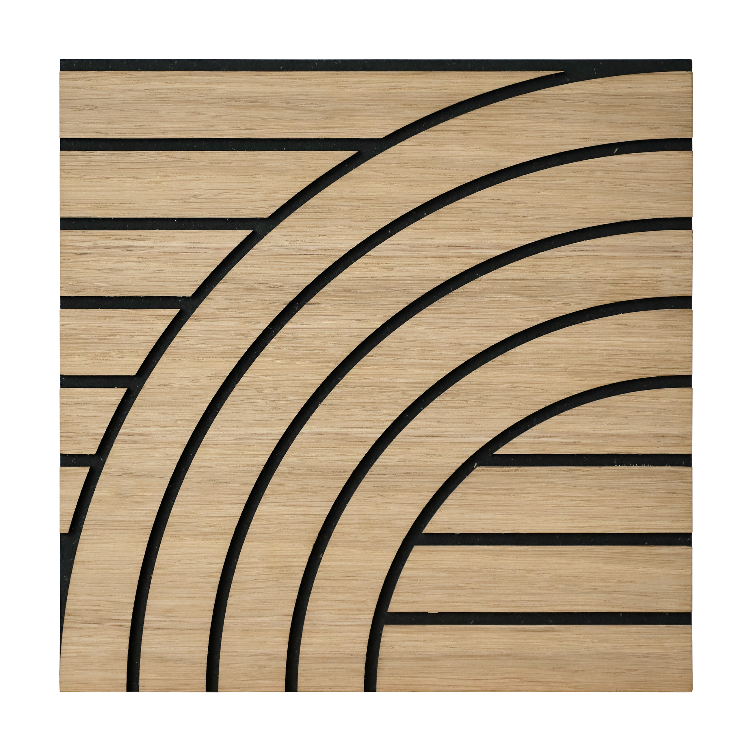 Panel ścienny MDF frezowany Arch prawy 30x30 cm - Leroy Merlin