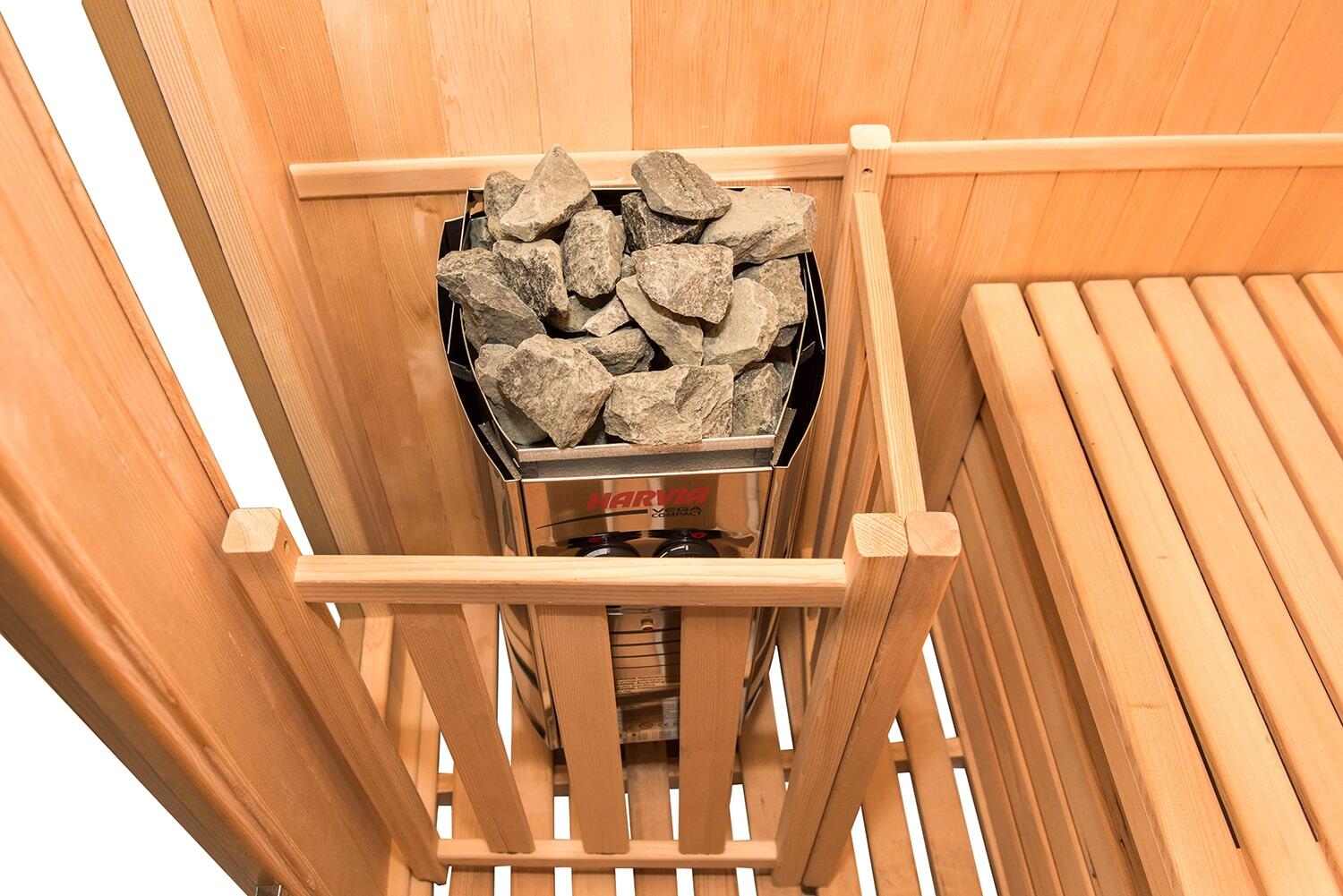 Sauna finlandese FRANCE SAUNA Vapore ZEN - 3 Pack L 153 x P 110 x H 190 ...