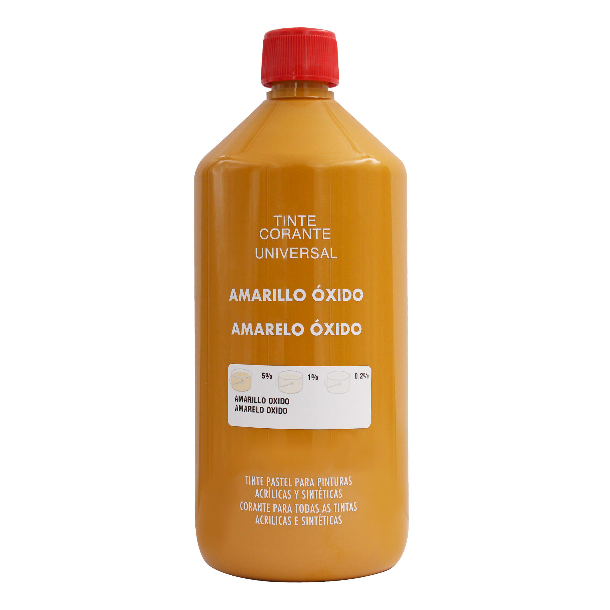 Colorante líquido RICHARD color amarillo oxido 1 litro interior ...