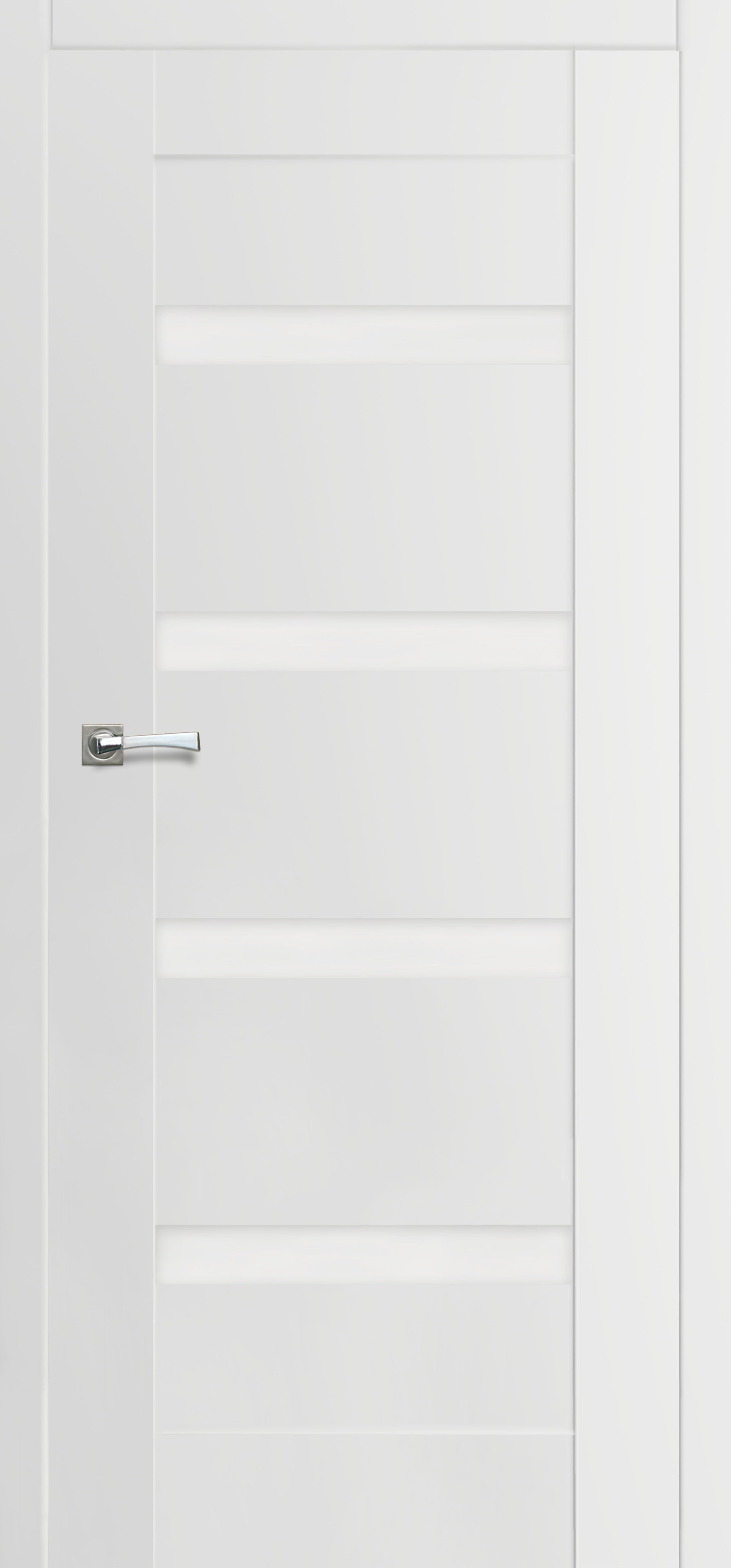 Drzwi wewnętrzne bezprzylgowe pokojowe Parma biała 70 prawa - Leroy Merlin