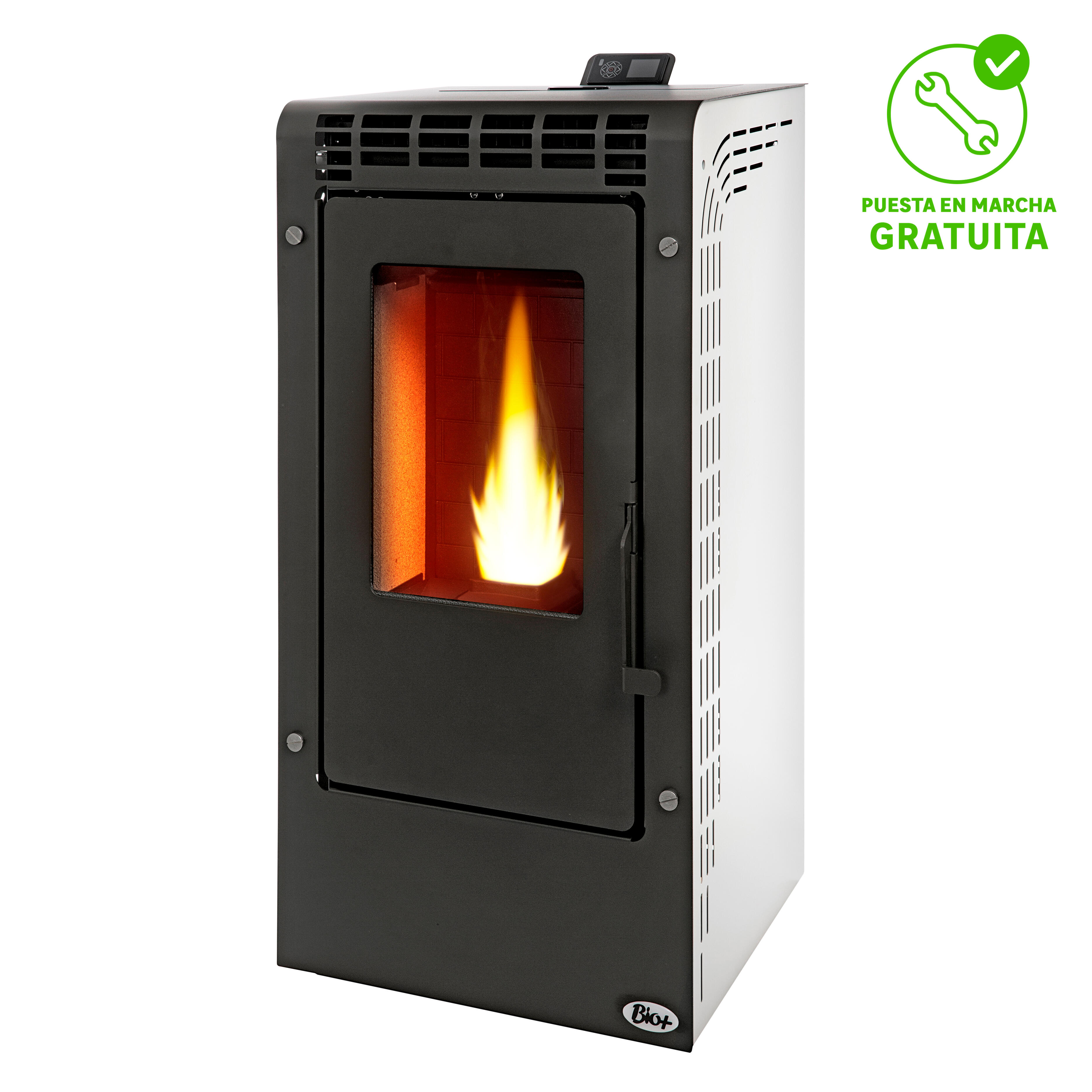 Estufa de pellets NEW BIO+ 9,5 kW | Leroy Merlin