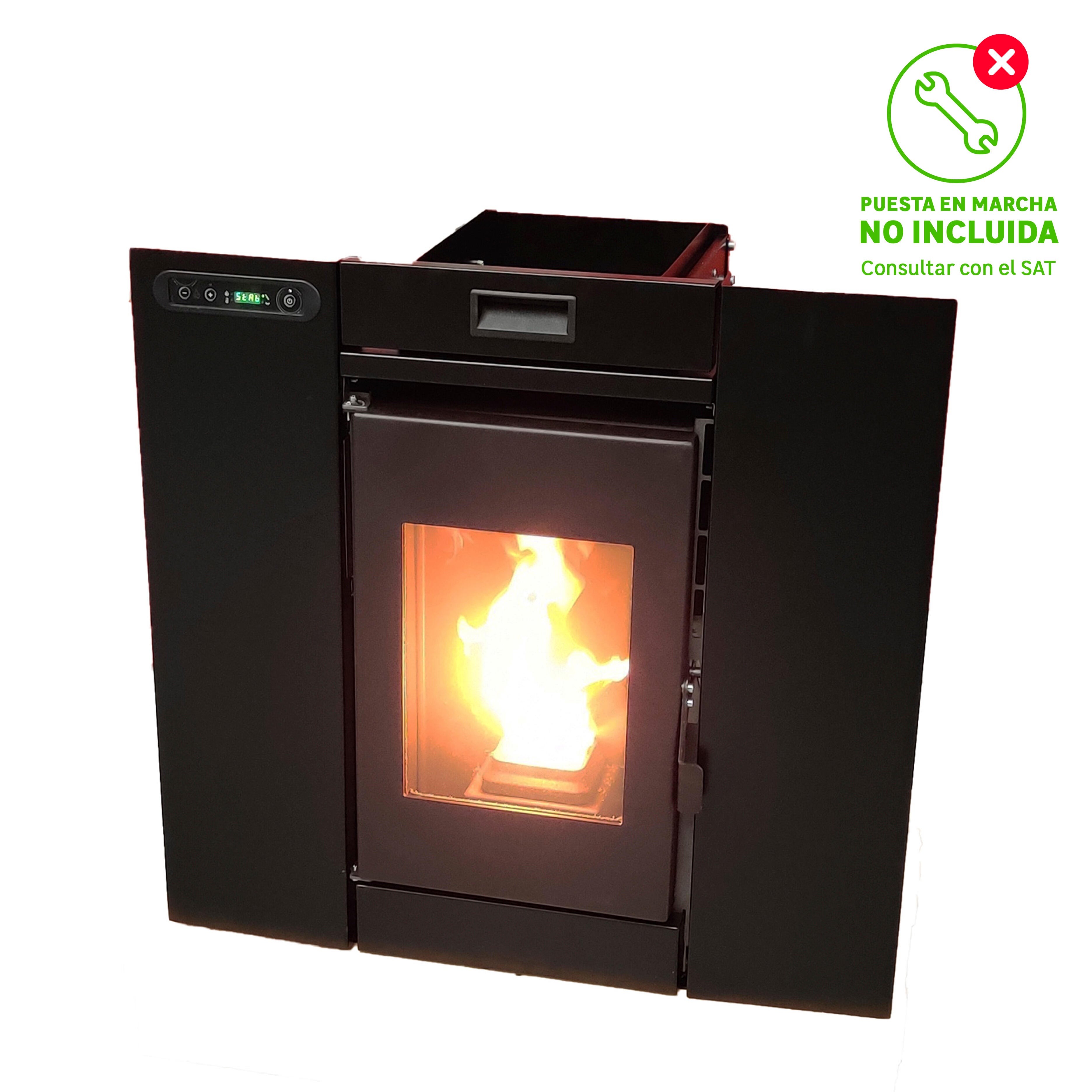 Insert de pellet EIDER 8 kW | Leroy Merlin