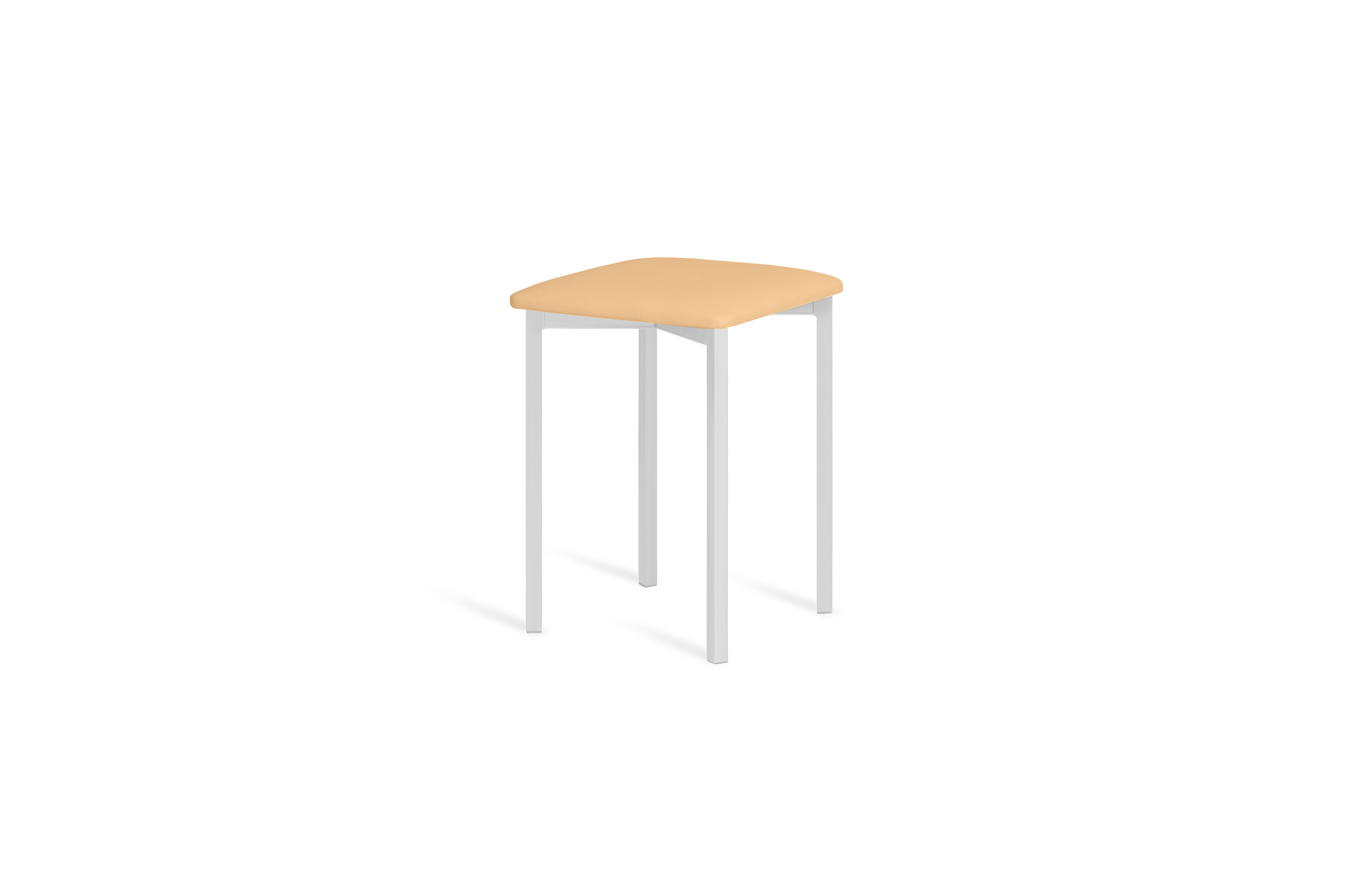 Taburete blanco de y base de | Leroy Merlin