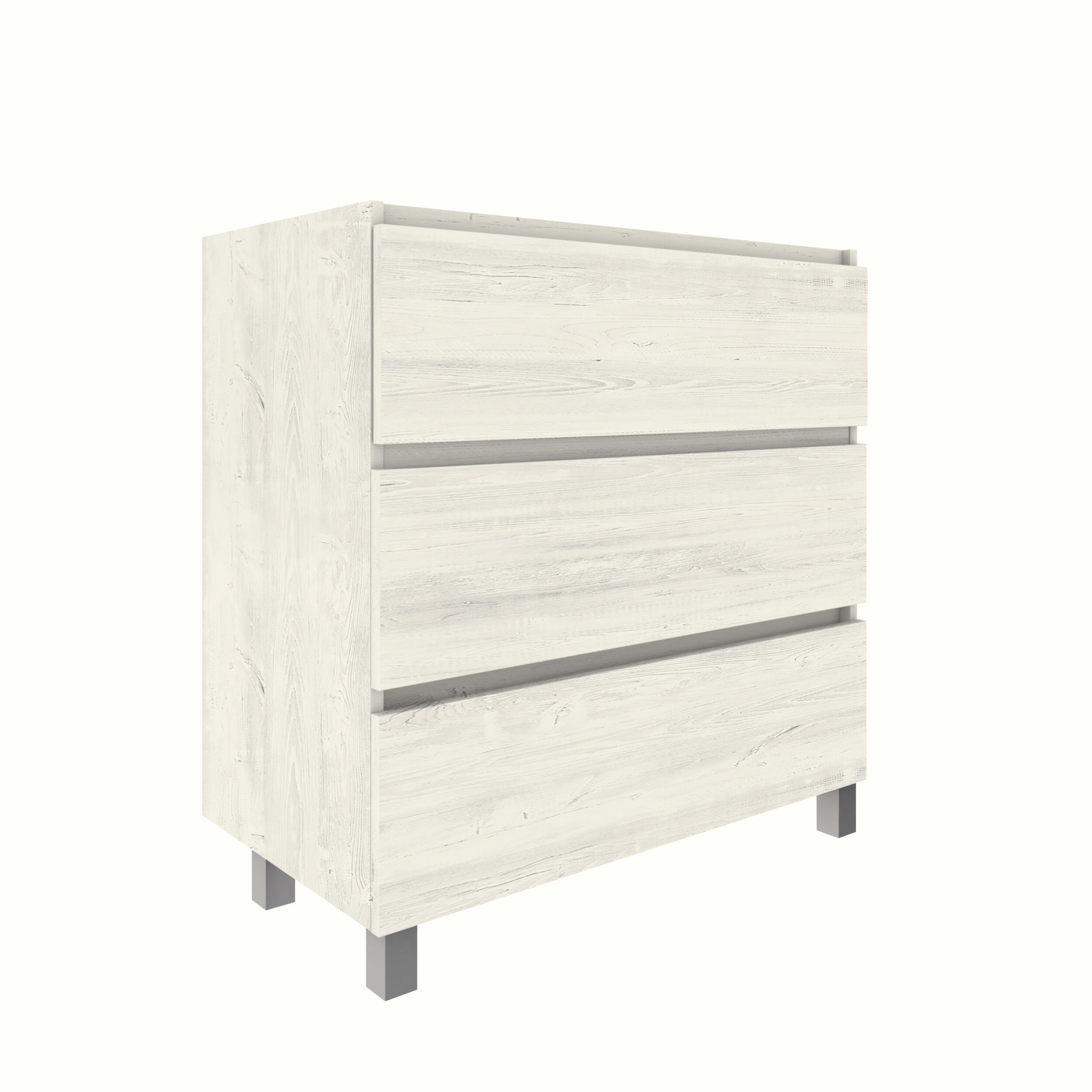 Mueble de baño Espacio gris 100x46 cm (lavabo no incluido) | Leroy Merlin