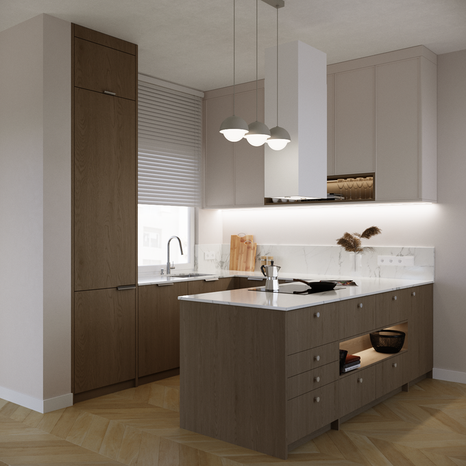 Jakie panele do kuchni – winylowe czy laminowane? Co wybrać? - Leroy Merlin