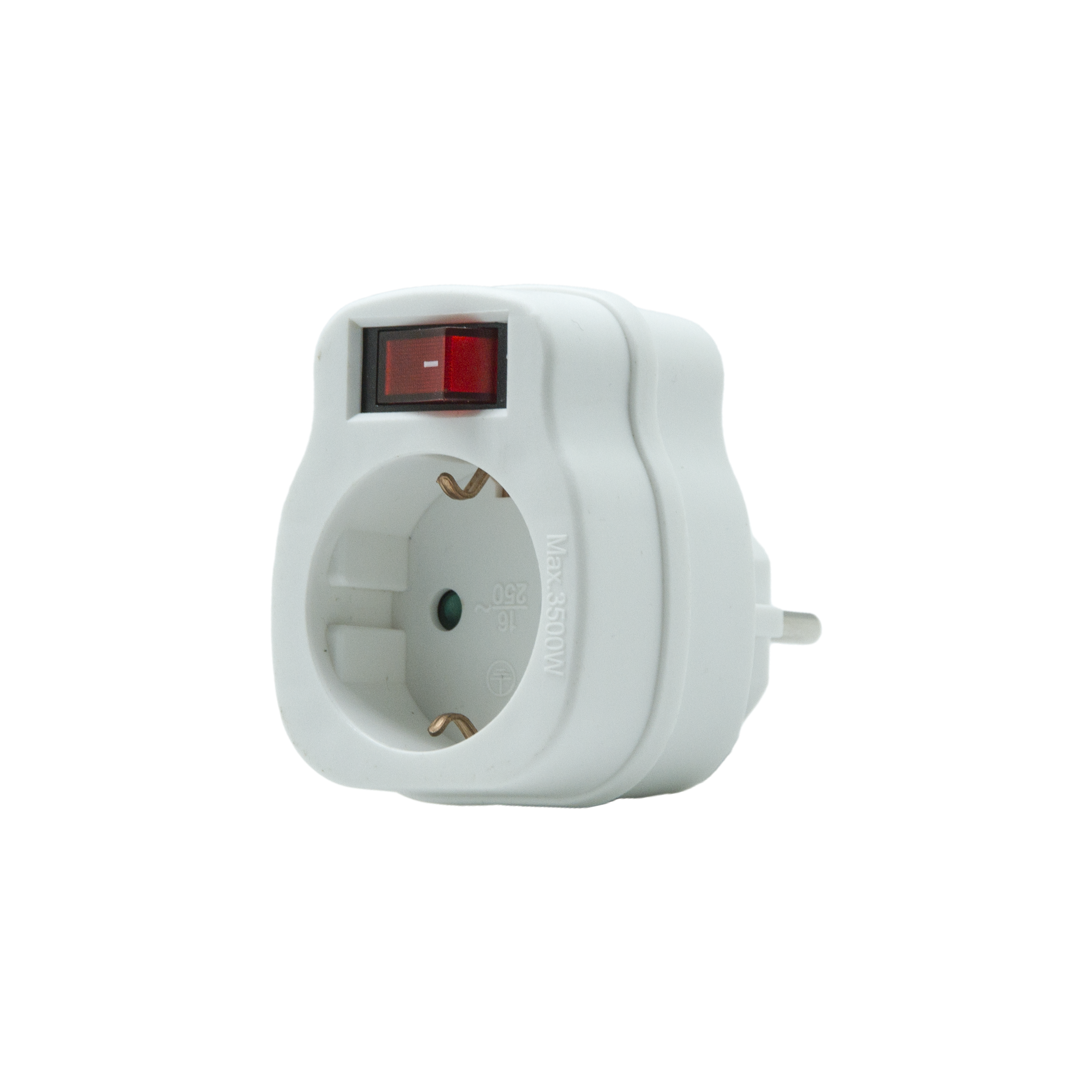 Enchufe con interruptor blanco LEXMAN de 16A | Leroy Merlin