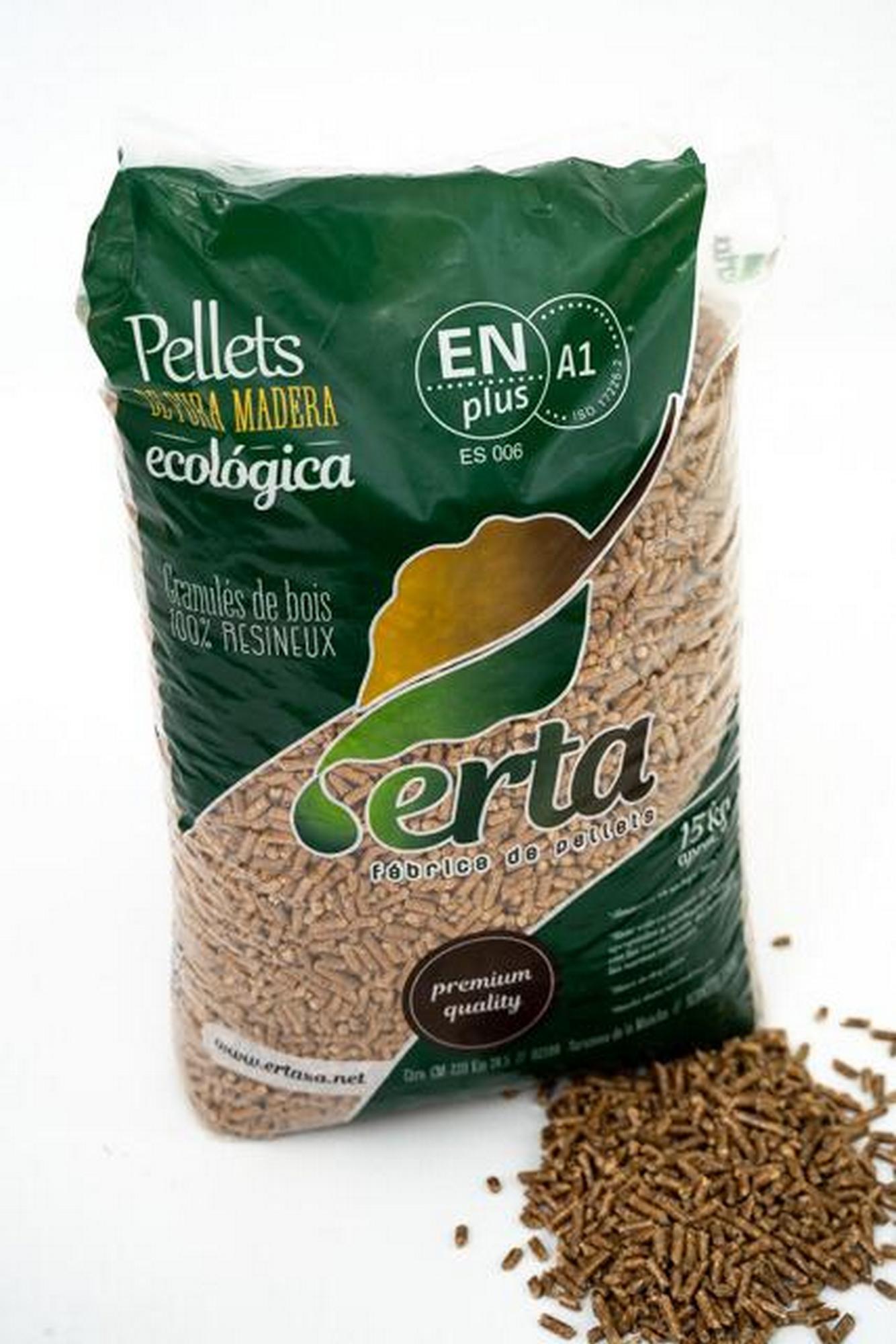Saco de pellets ERTASA de 15 kg | Leroy Merlin