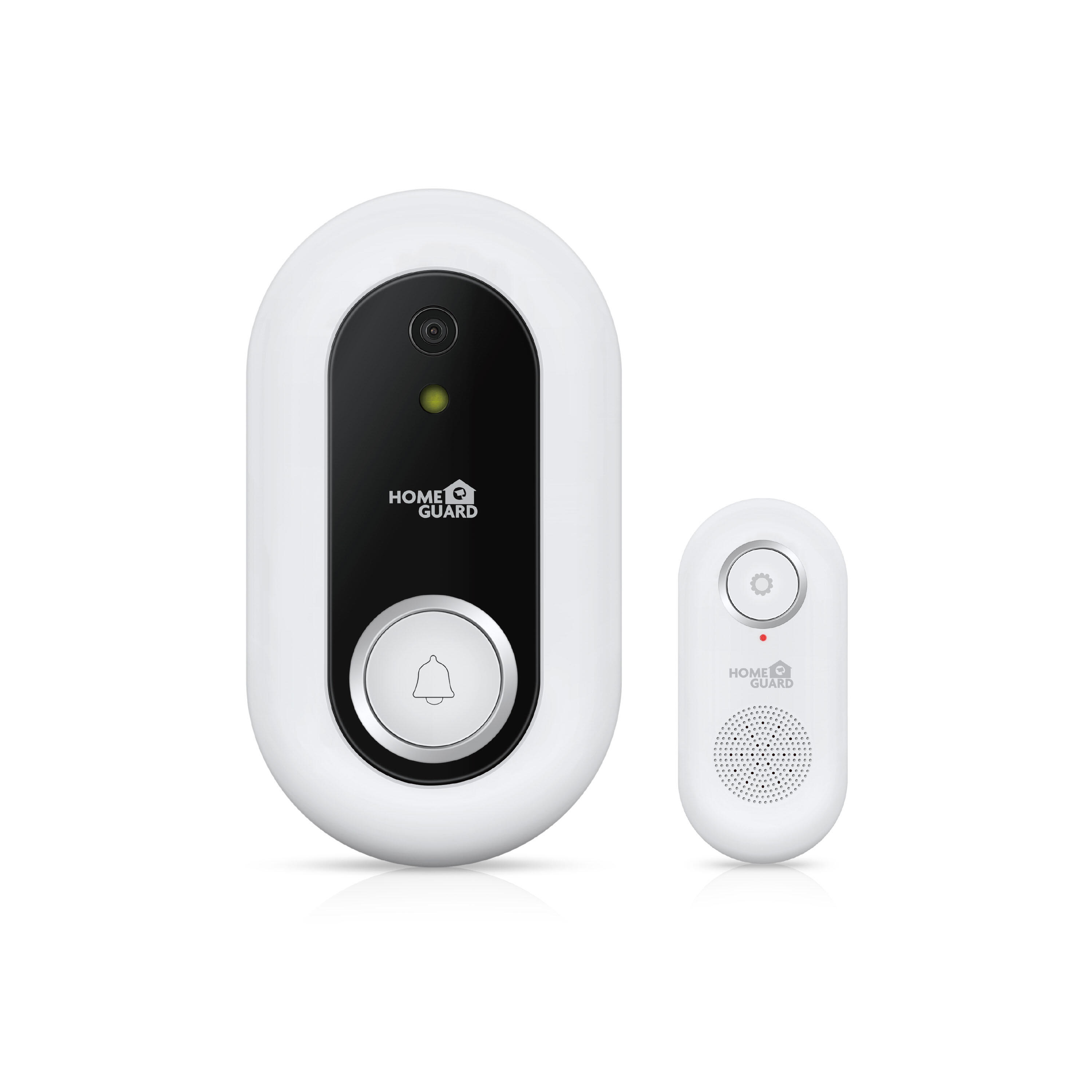 Cámara de timbre inteligente HomeGuard Eye | Leroy Merlin