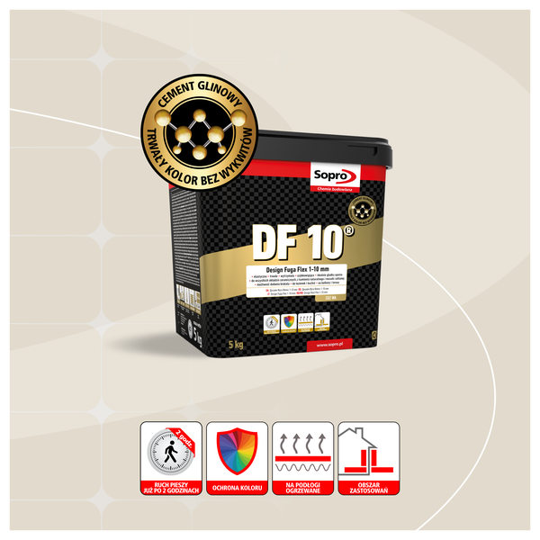 Fuga DF10 biały 10 5 kg Sopro - Leroy Merlin