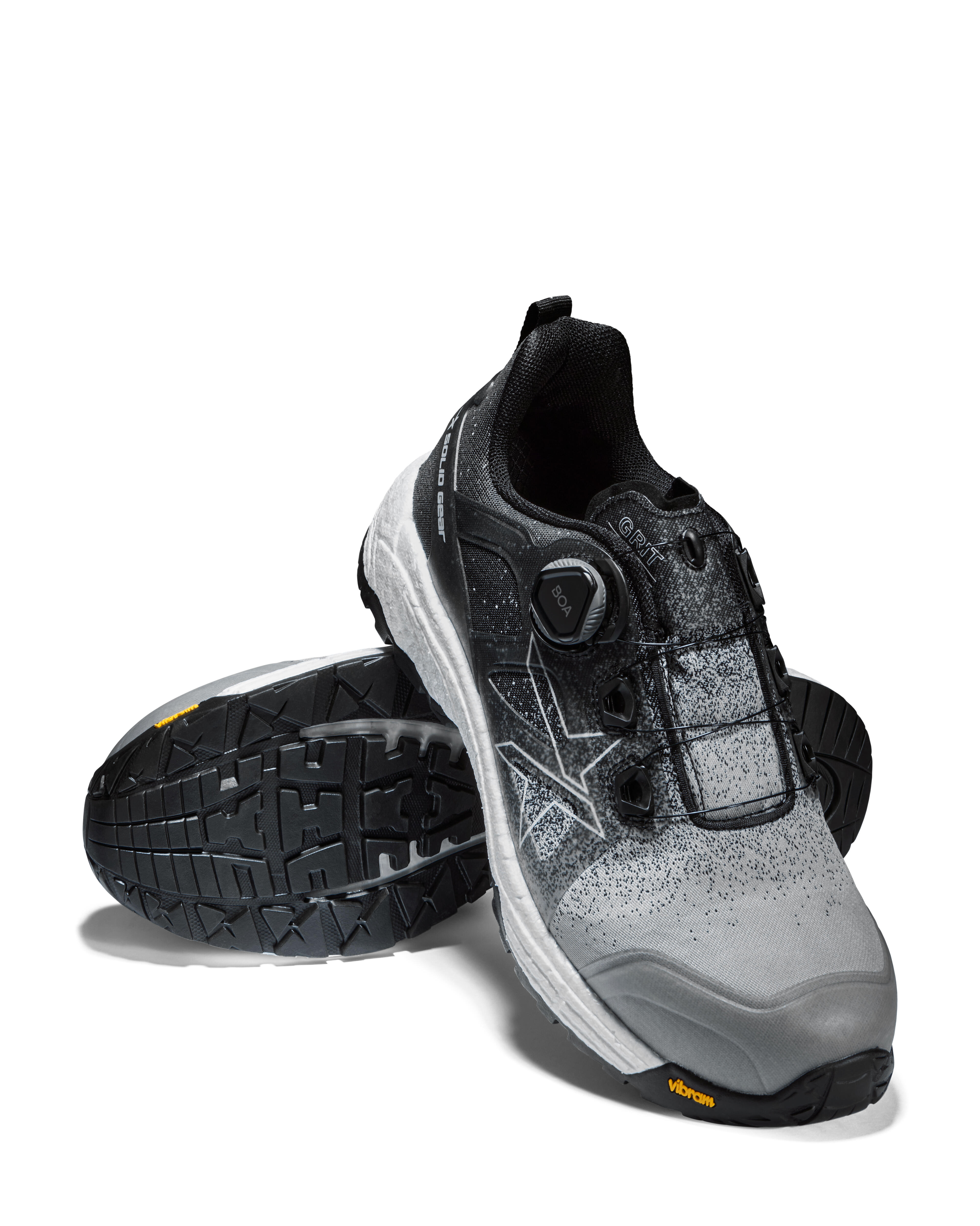 Zapatos de seguridad SOLID GEAR Grit S3 gris T42 | Leroy Merlin