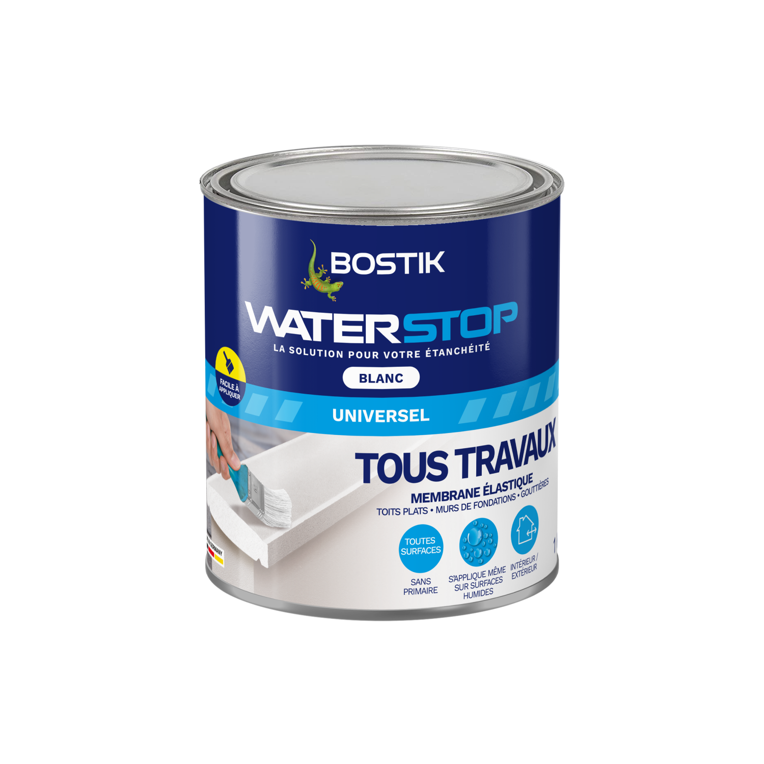 Membrane d'étanchéité Waterstop tous travaux Blanc BOSTIK 1KG | Leroy ...