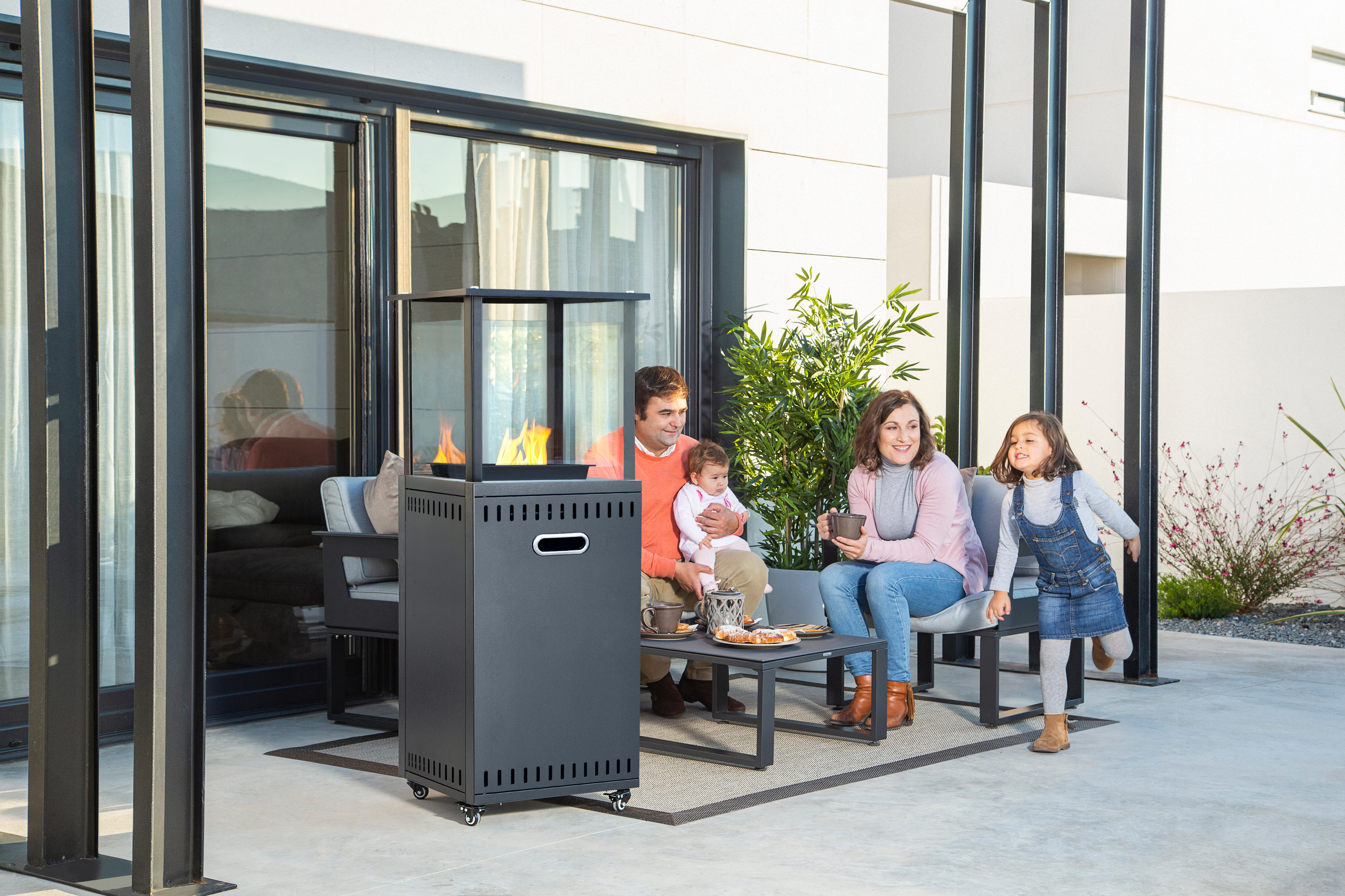 Estufa de gas para exterior BRITEC Samoa | Leroy Merlin