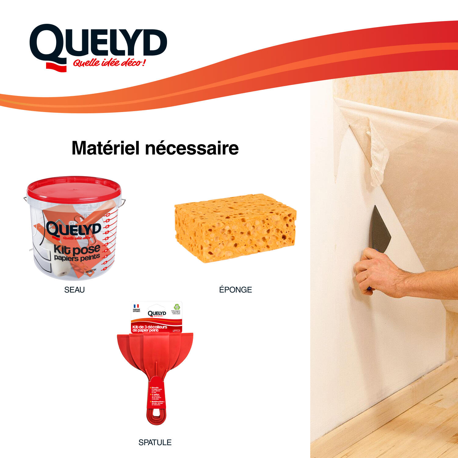 Décolleur de papier peint Dissoucol QUELYD, 0.5l | Leroy Merlin