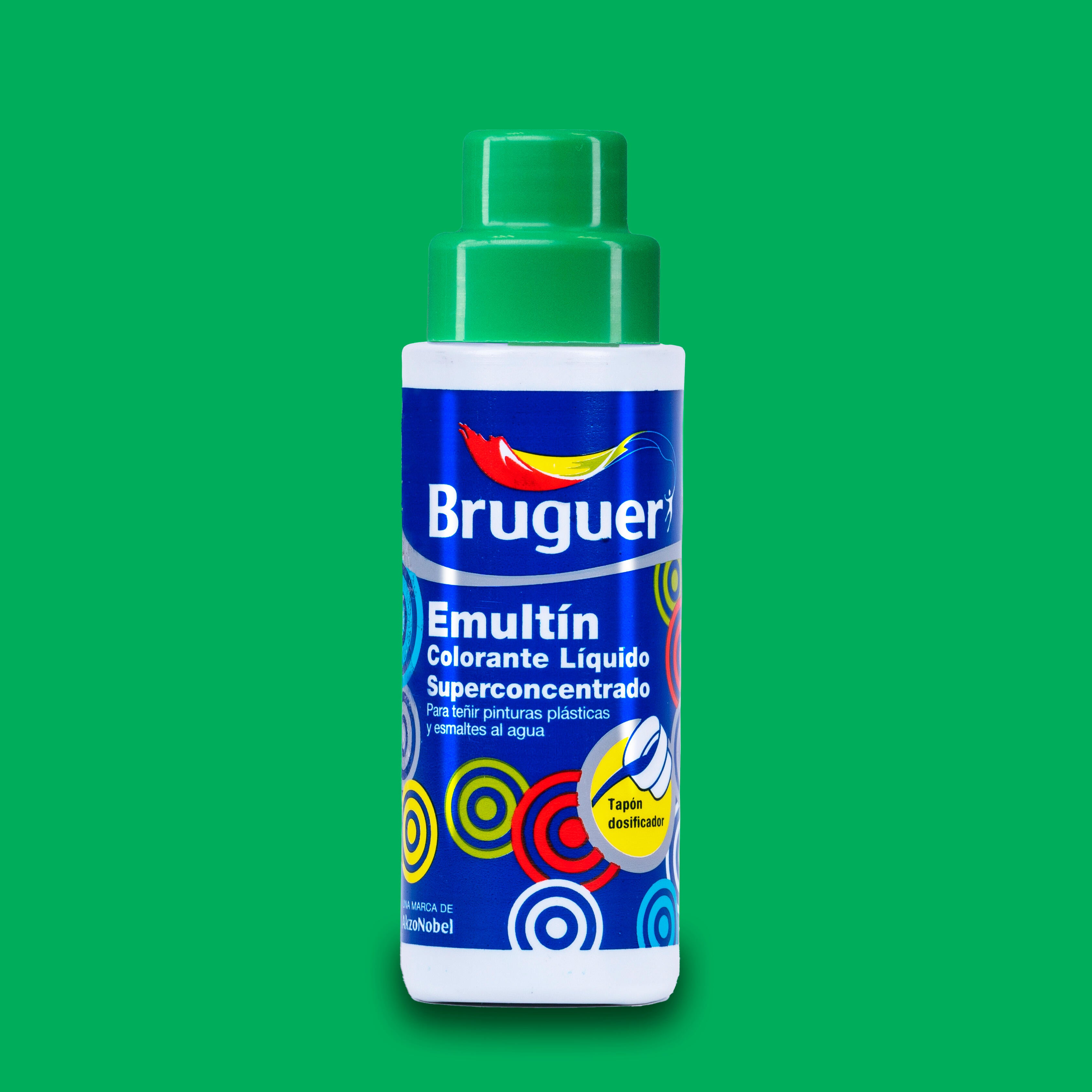 Colorante líquido Emultin BRUGUER color verde hierba 100 ml interior ...