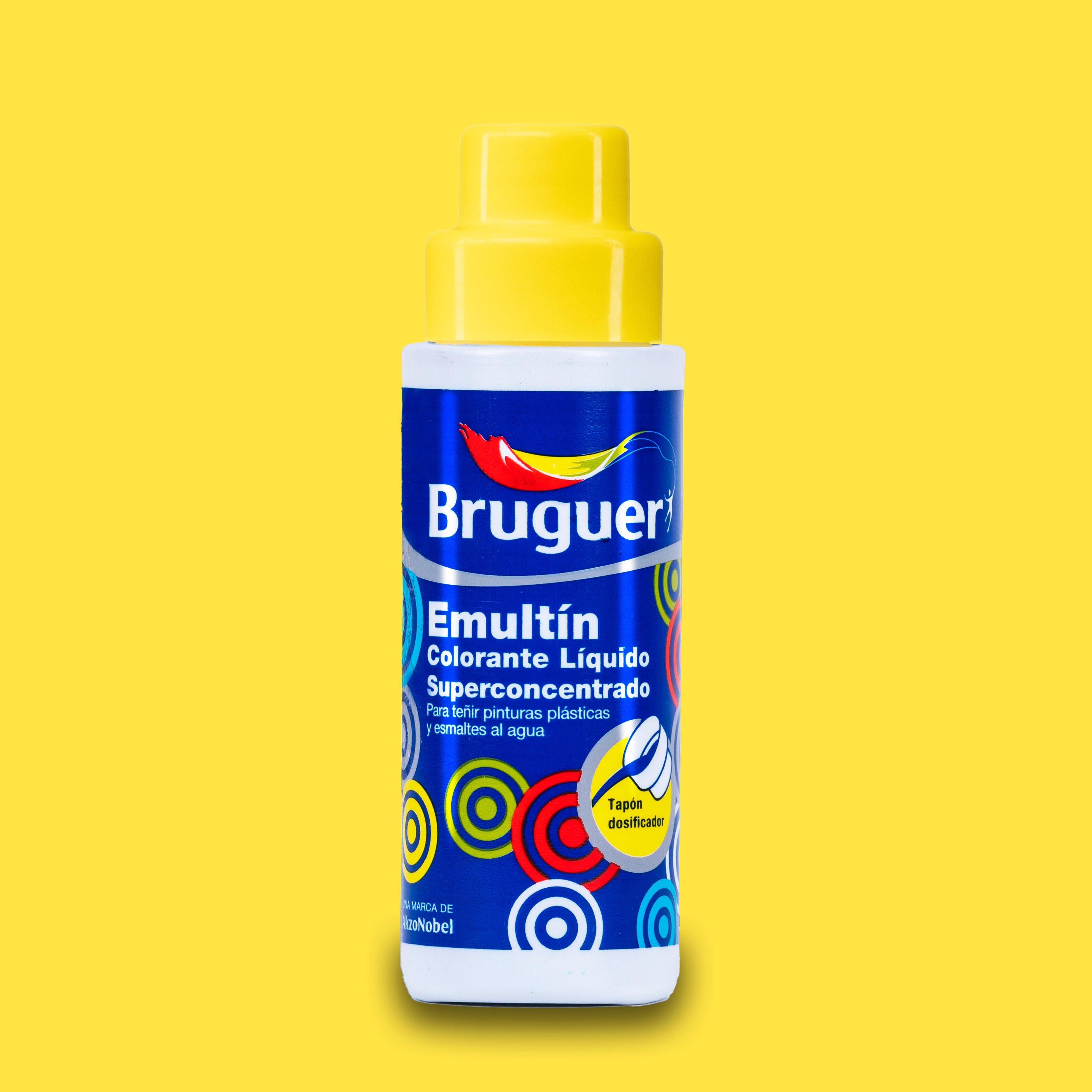 Colorante líquido Emultin BRUGUER color amarillo limón 100 ml interior ...