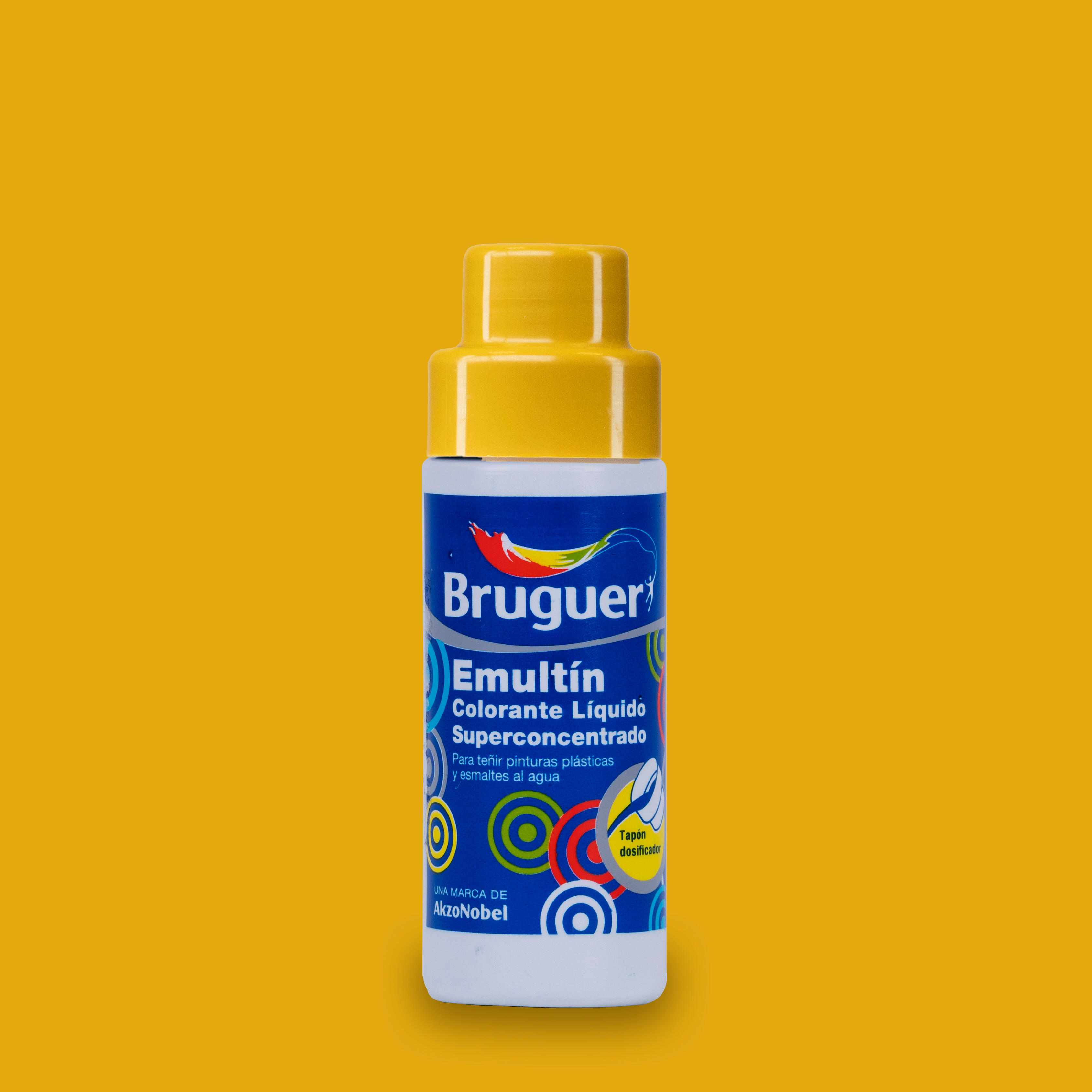 Colorante líquido Emultin BRUGUER color ocre 50 ml interior/exterior ...