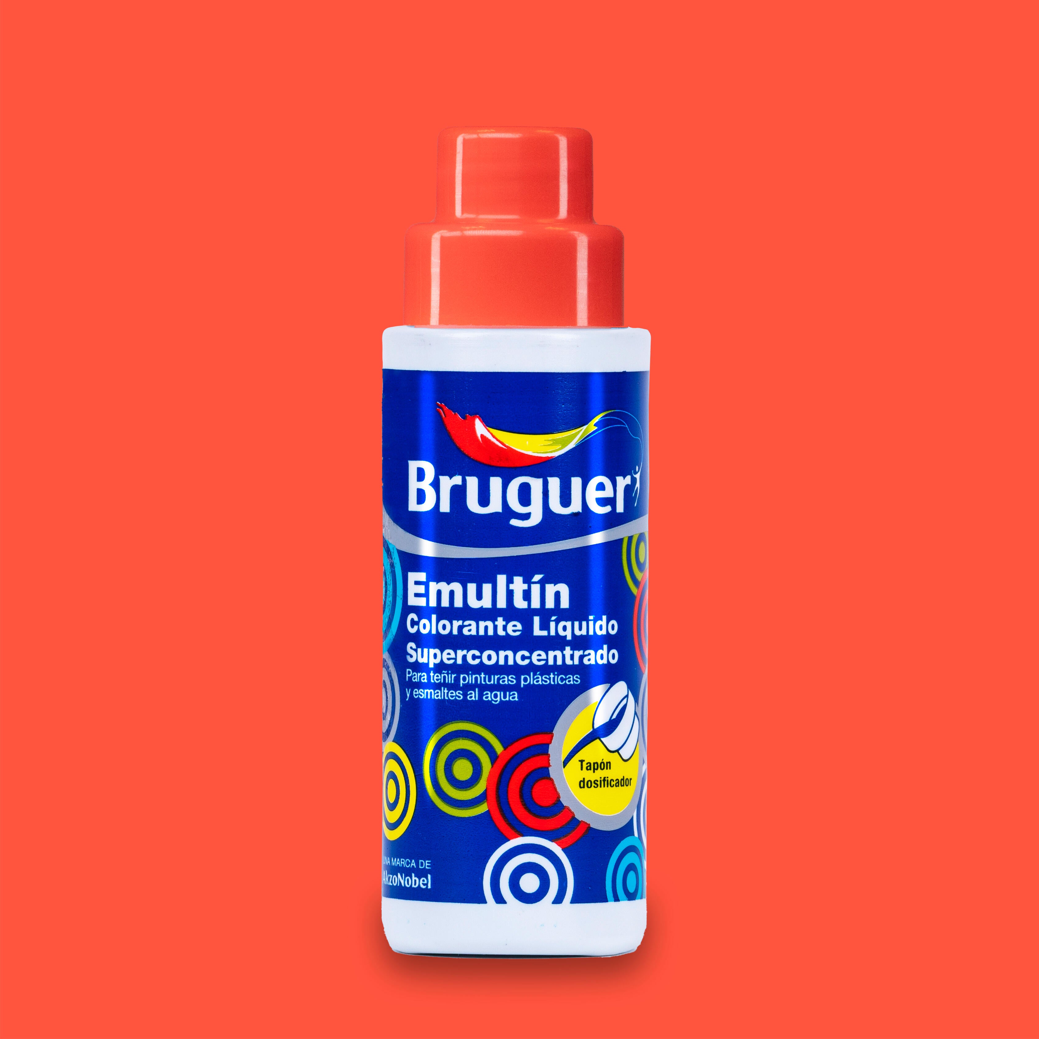 Colorante líquido Emultin BRUGUER color bermellón 100 ml interior ...