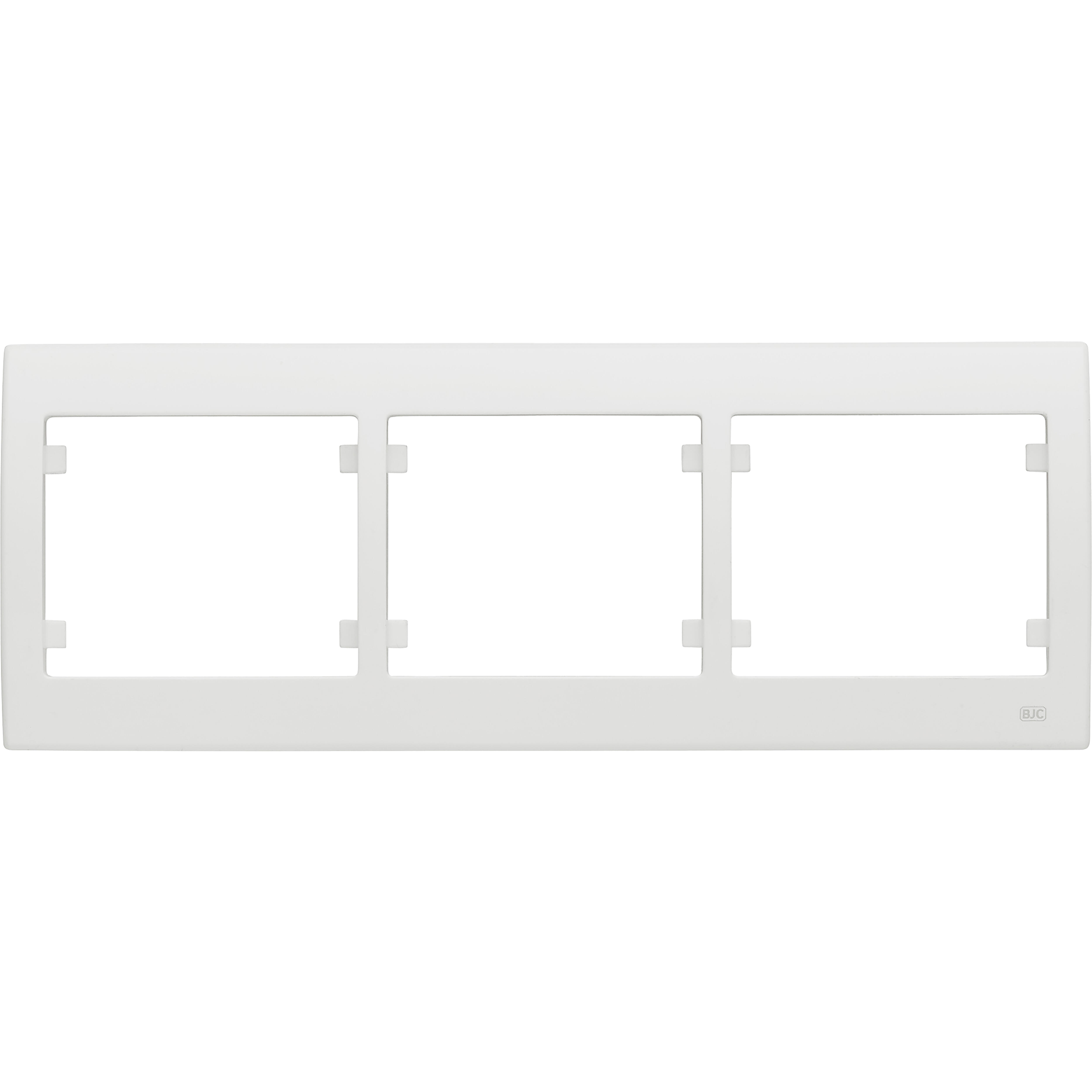 MARCO TRIPLE SERIE IRIS BLANCO | Obramat