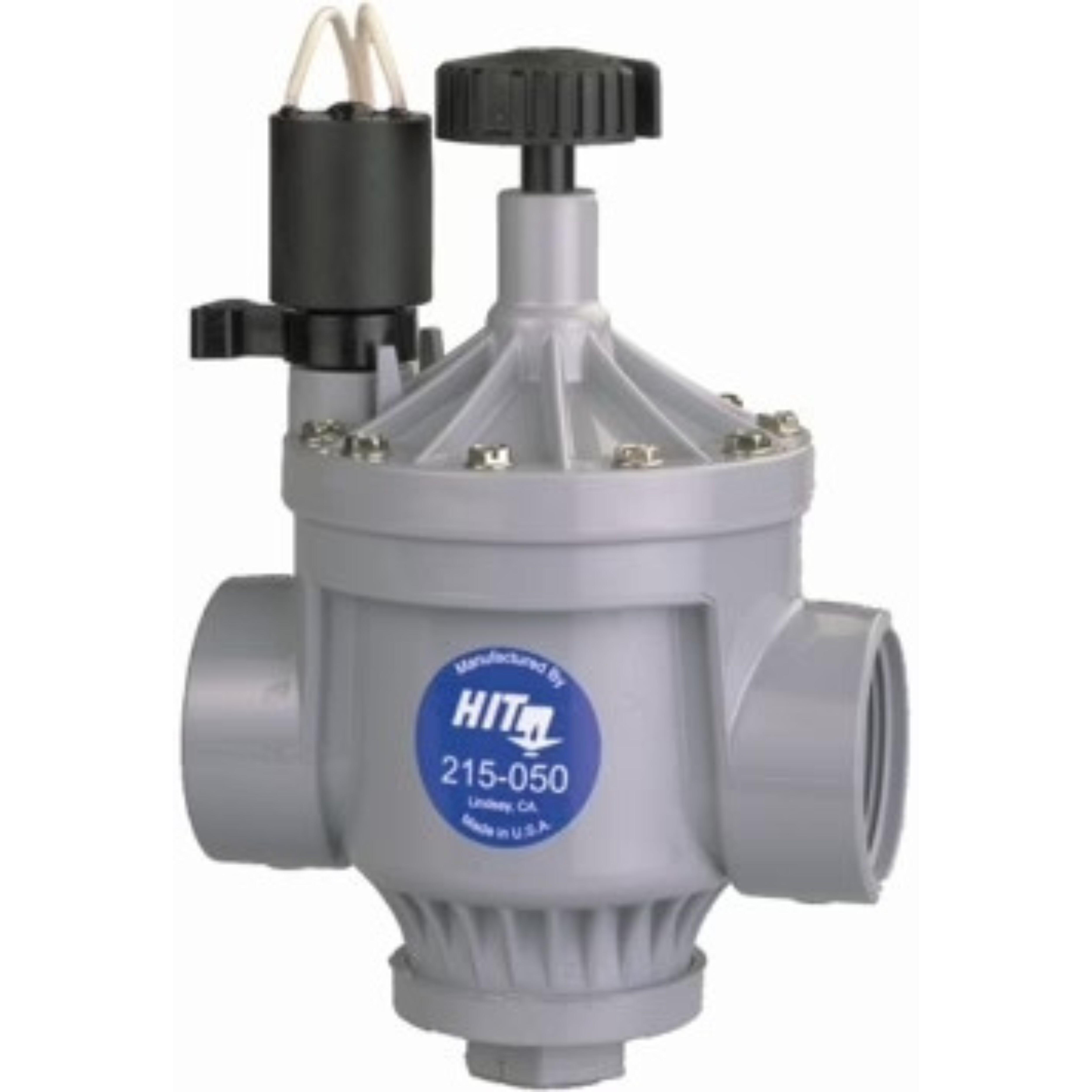 ELECTROVÁLVULA CON REGULADOR 24V 1 1/2" PVC H HIT | Obramat