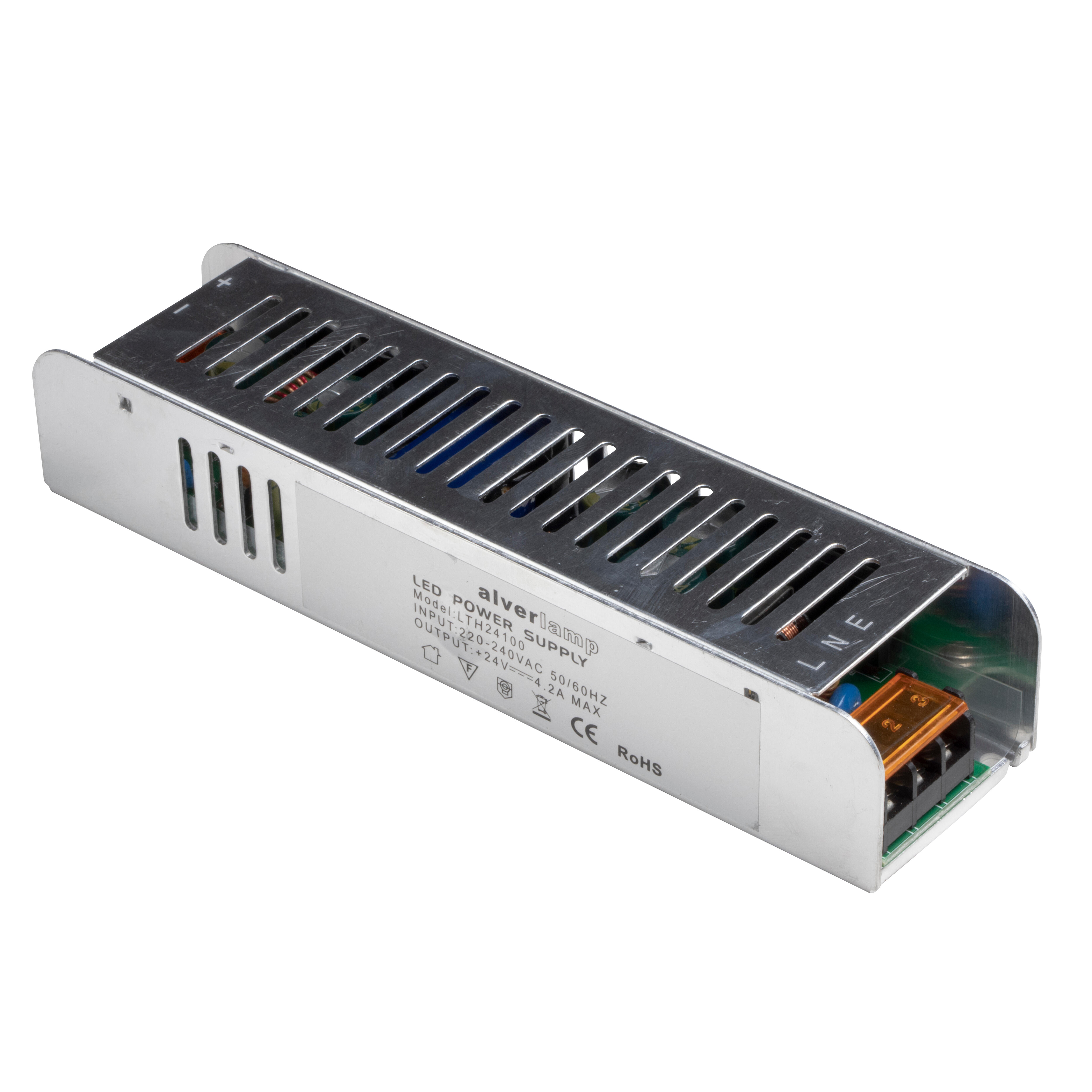 TRANSFORMADOR TIRA LED 100W 24V IP20 | Obramat