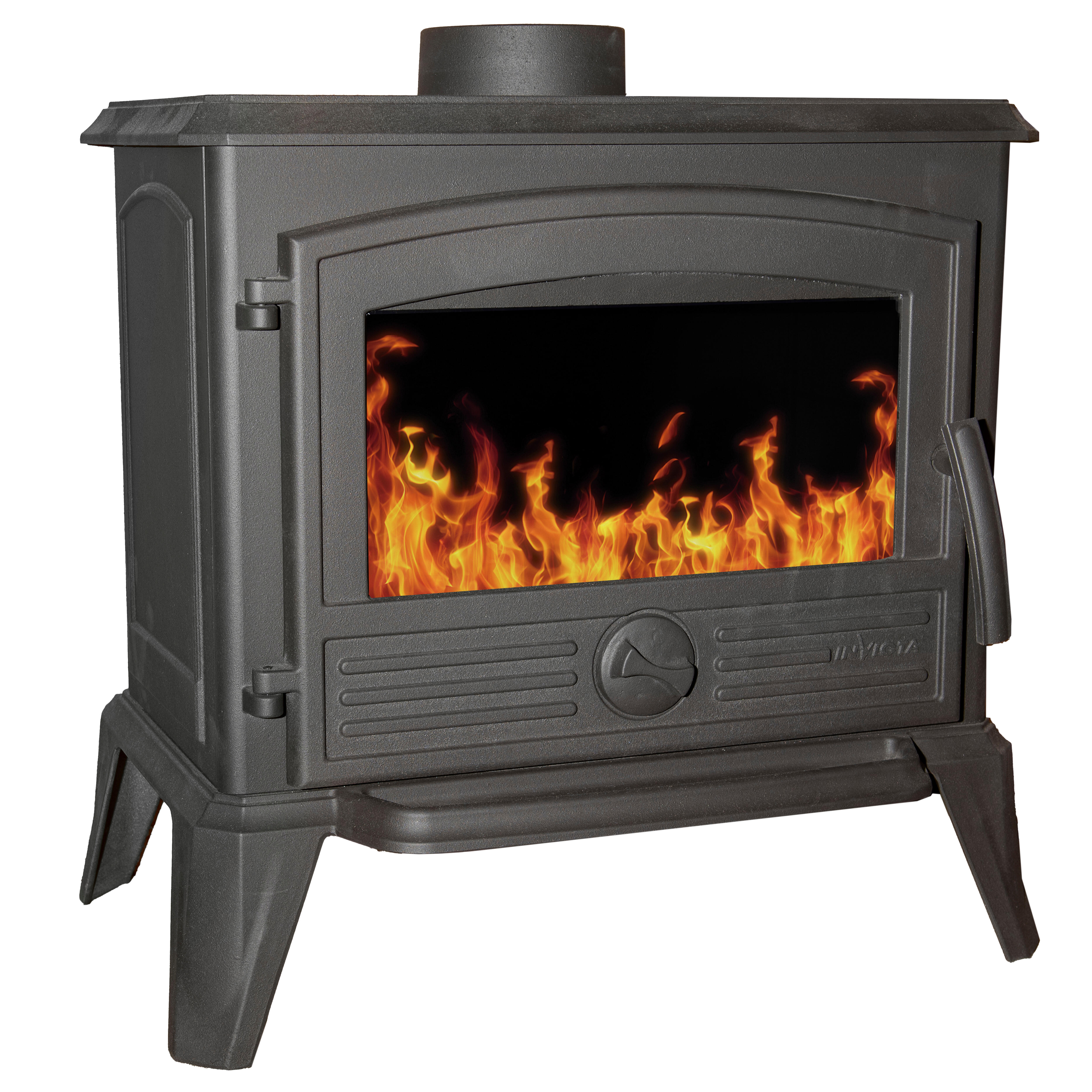 ESTUFA DE LEÑA INVICTA SAMARA 6KW | Obramat