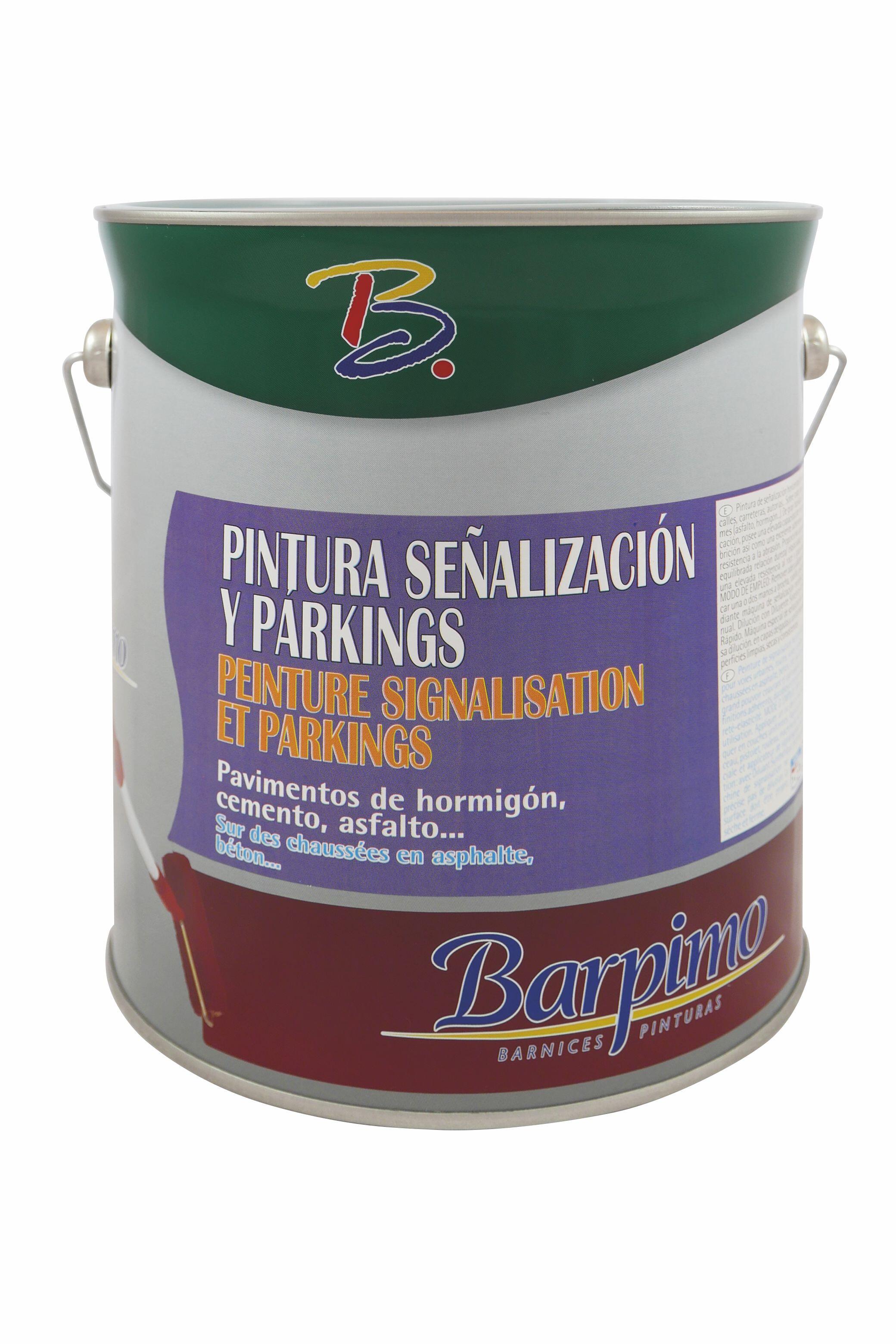 PINTURA SEÑALIZACIÓN Y PARKING 4L AZUL LUMINOSO | Obramat