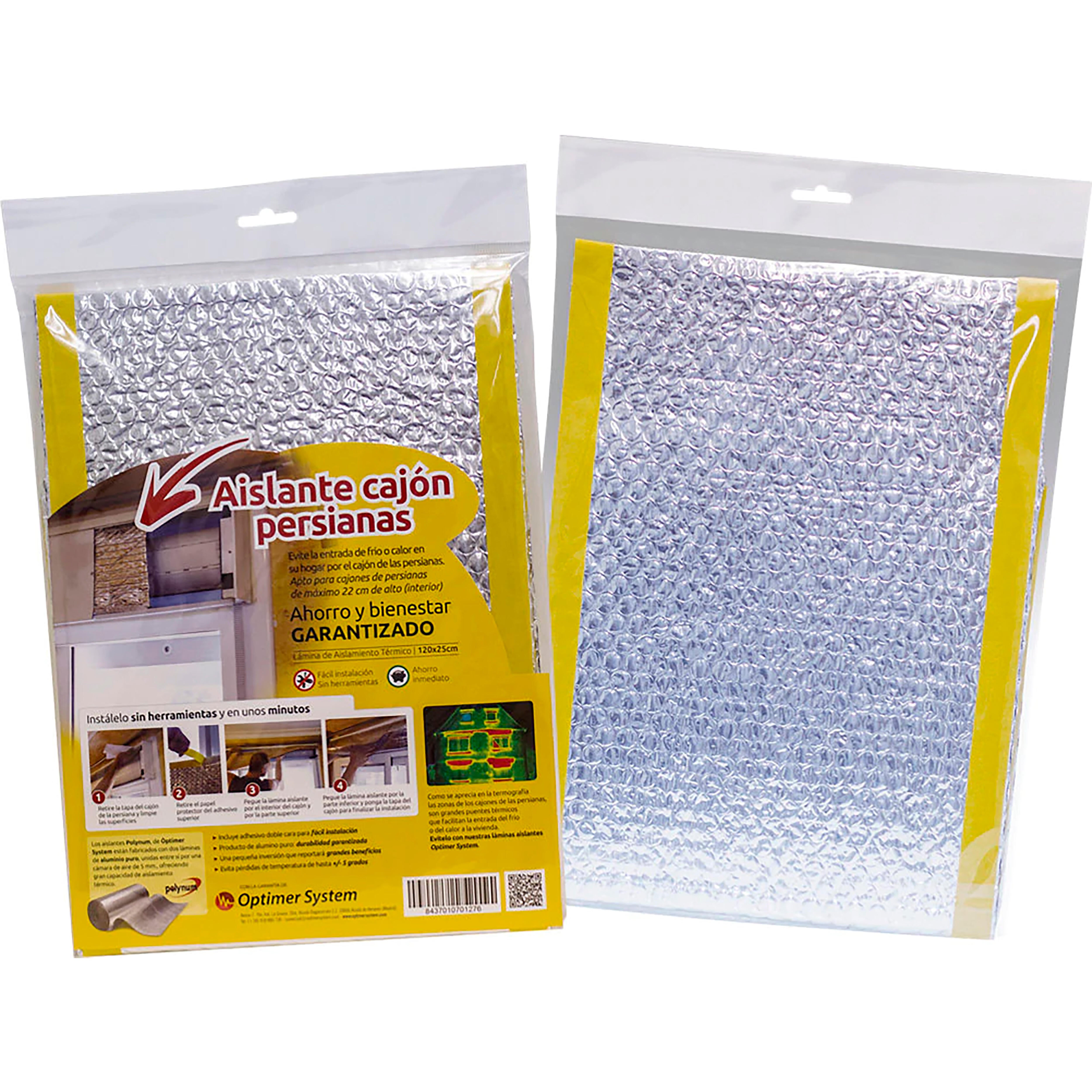 KIT ISOLANTE CAIXA ESTORE 120X25CM | Obramat
