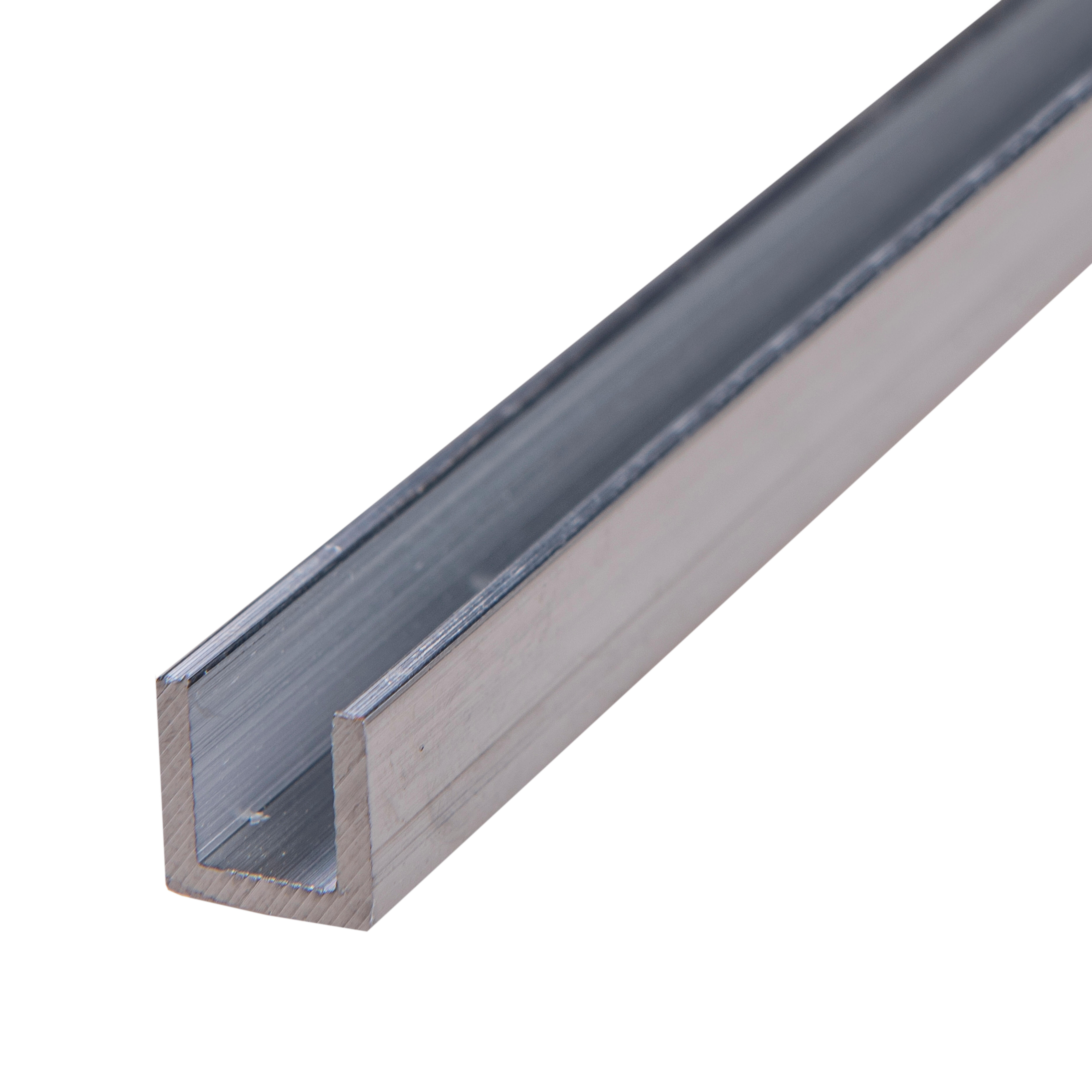 PERFIL "U" ALUMINIO BRUTO 20x20x20x1.2x1000mm | Obramat