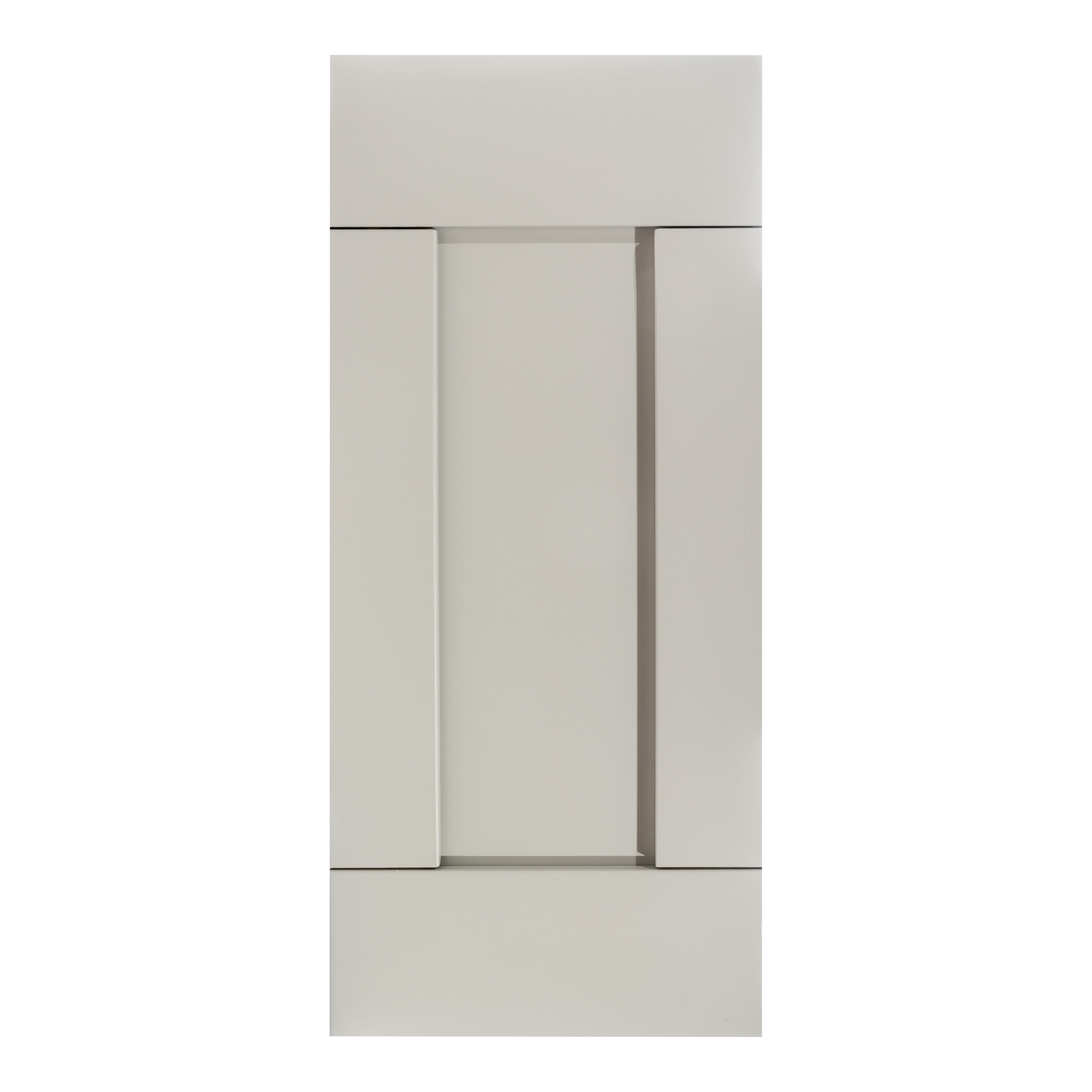 KIT 4 FRENTES DE CAJÓN PARA MUEBLE DE COCINA MENORCA GRIS CLARO MATE ...