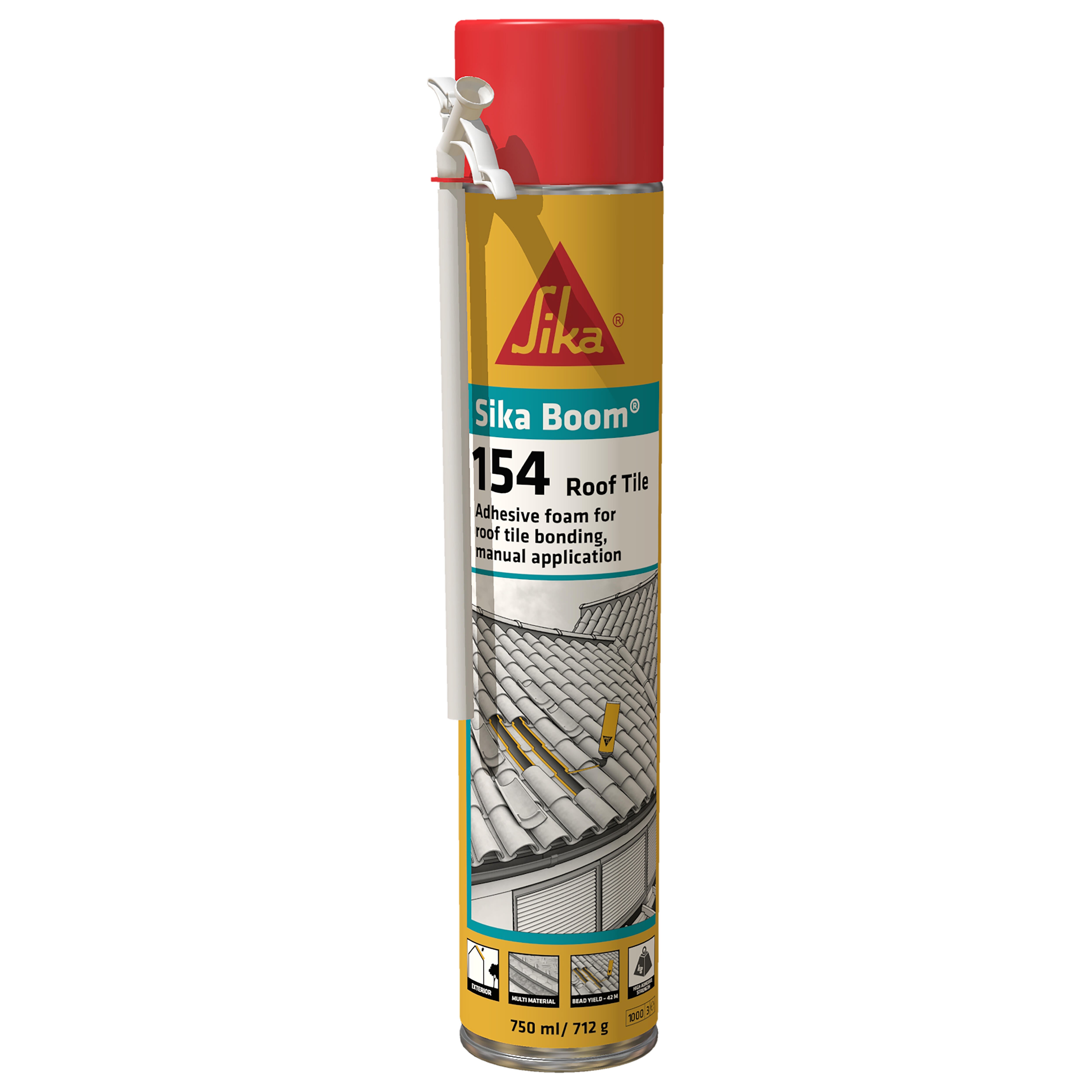 ESPUMA EXPANSIVA DE POLIURETANO SIKABOOM 154 ROOF TILE 750 ML | Obramat