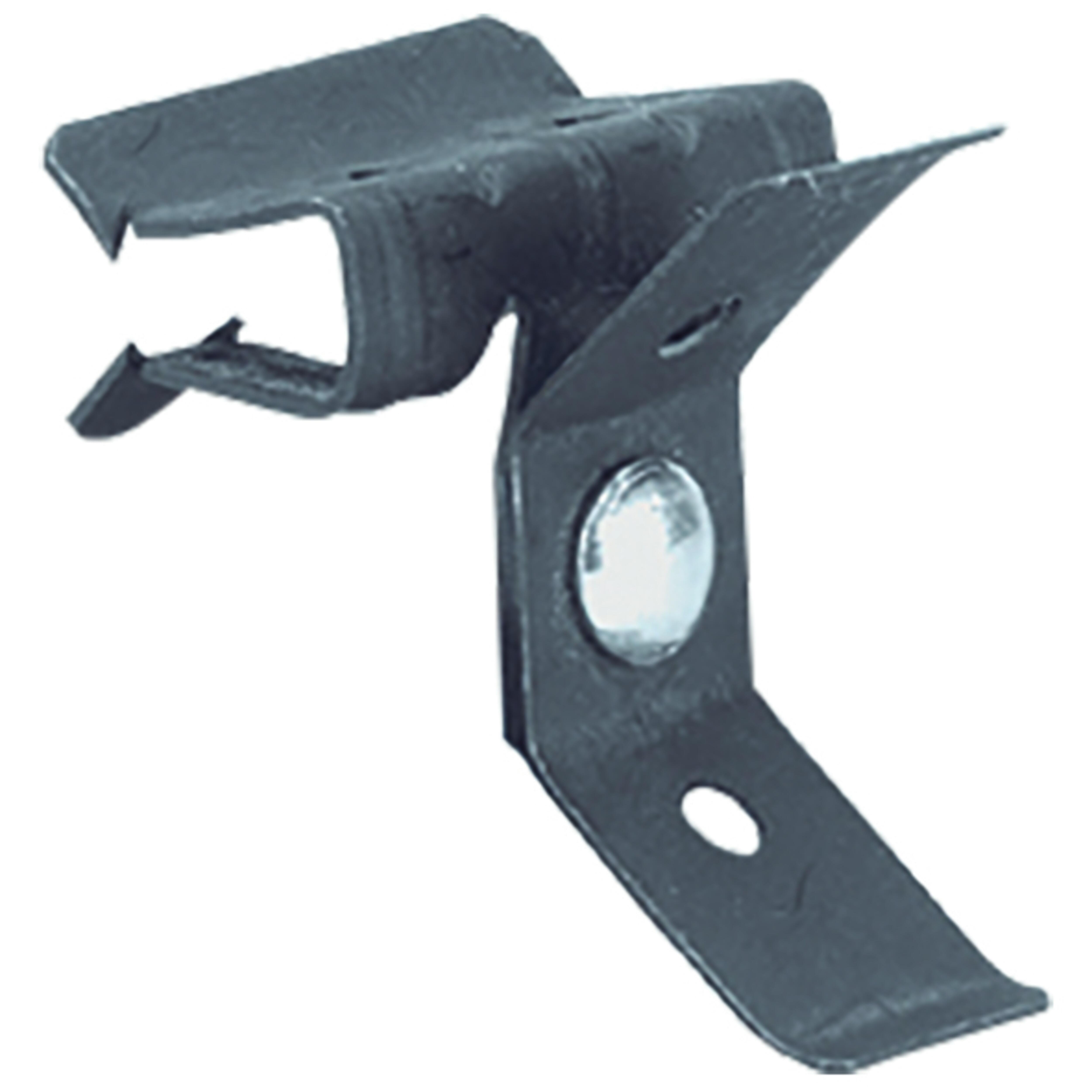 CLIP HORIZONTAL COM REGULADOR PARA VARÃO LISO Ø4 4-10MM | Obramat