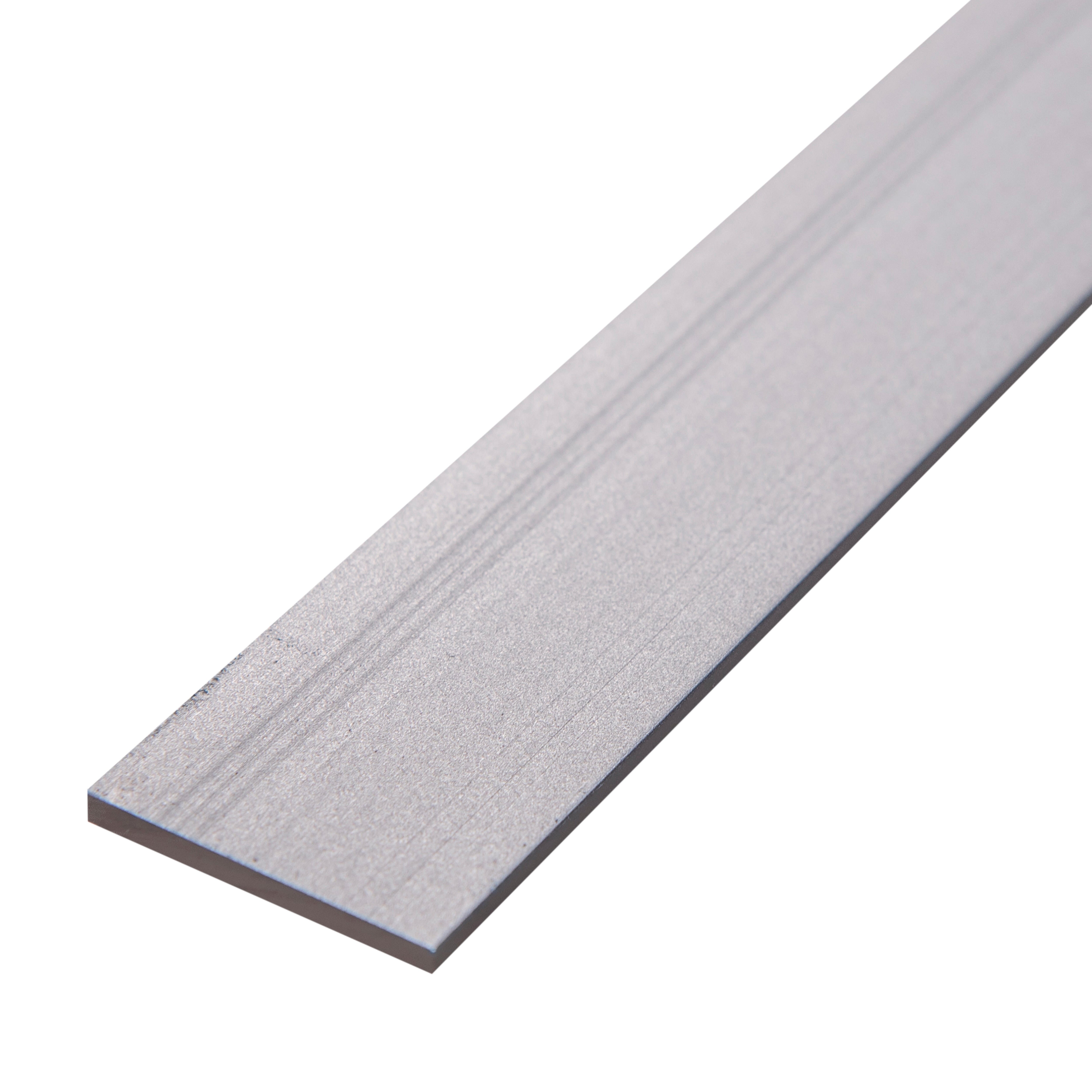 PLACA ALUMÍNIO ANODIZADO 30x2x1000mm | Obramat