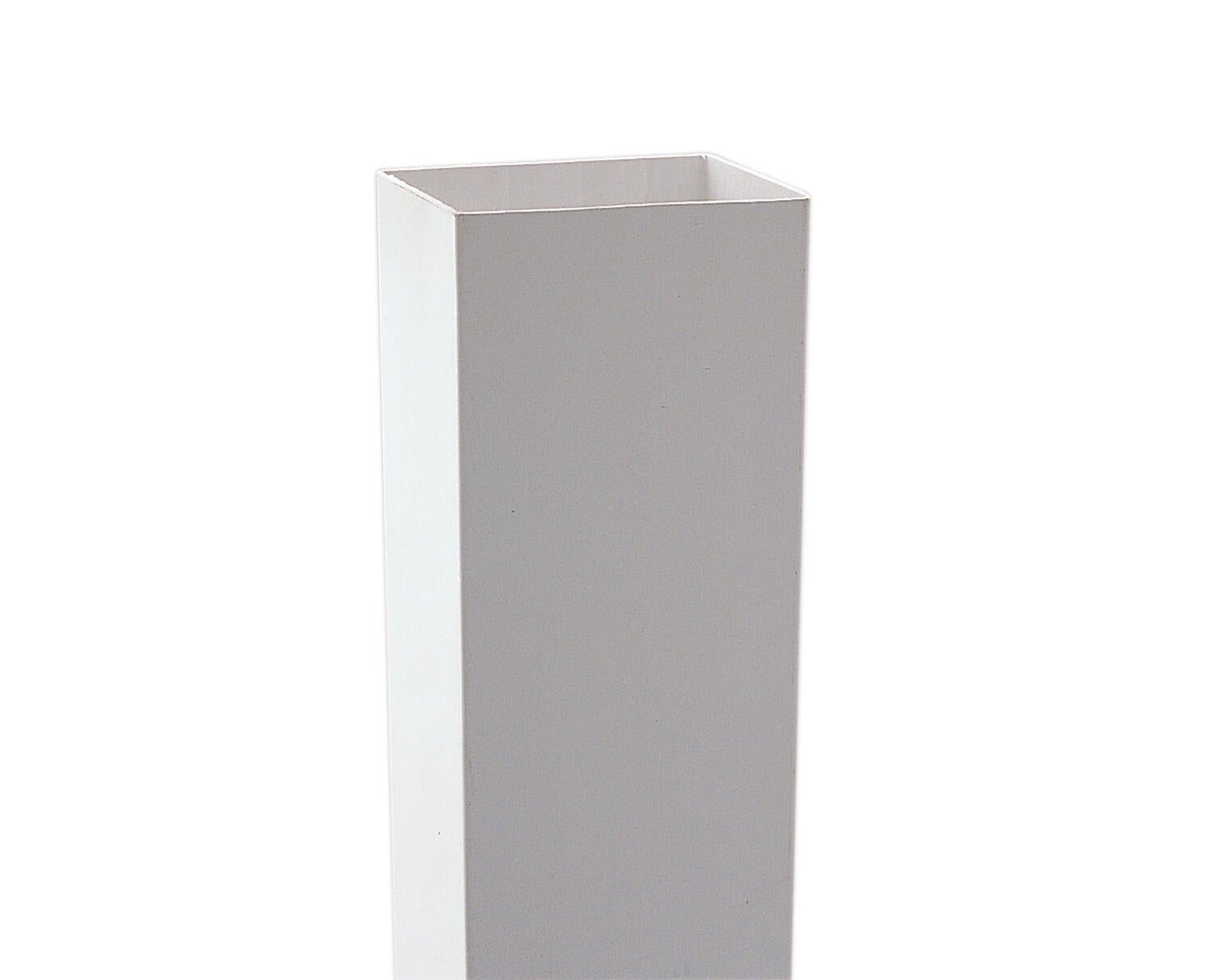 BAJANTE RECTANGULAR PVC 3M BLANCO | Obramat