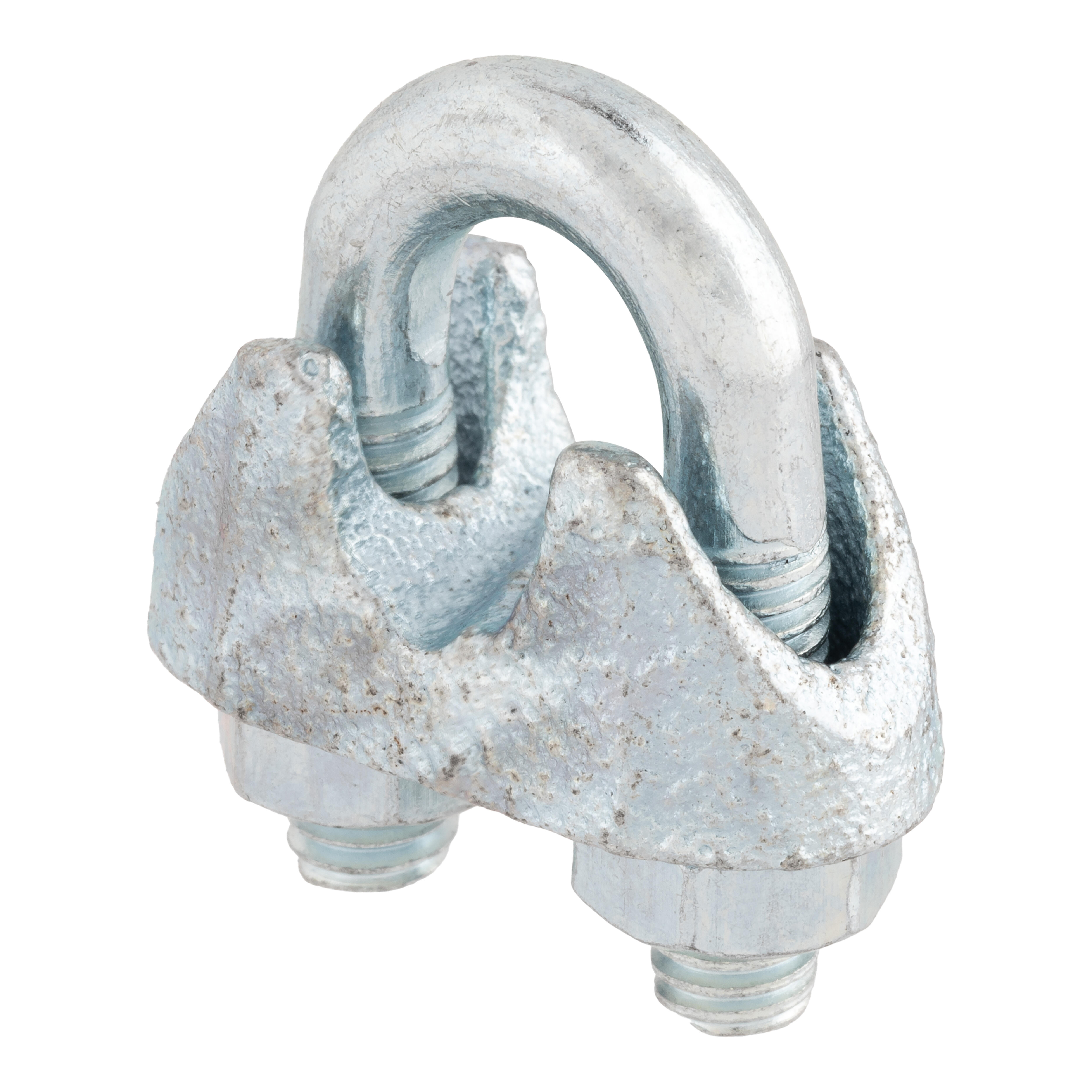 SUJETACABLE ESTRIBO DIN 741 GALVANIZADO 8 MM. 8 UDS | Obramat
