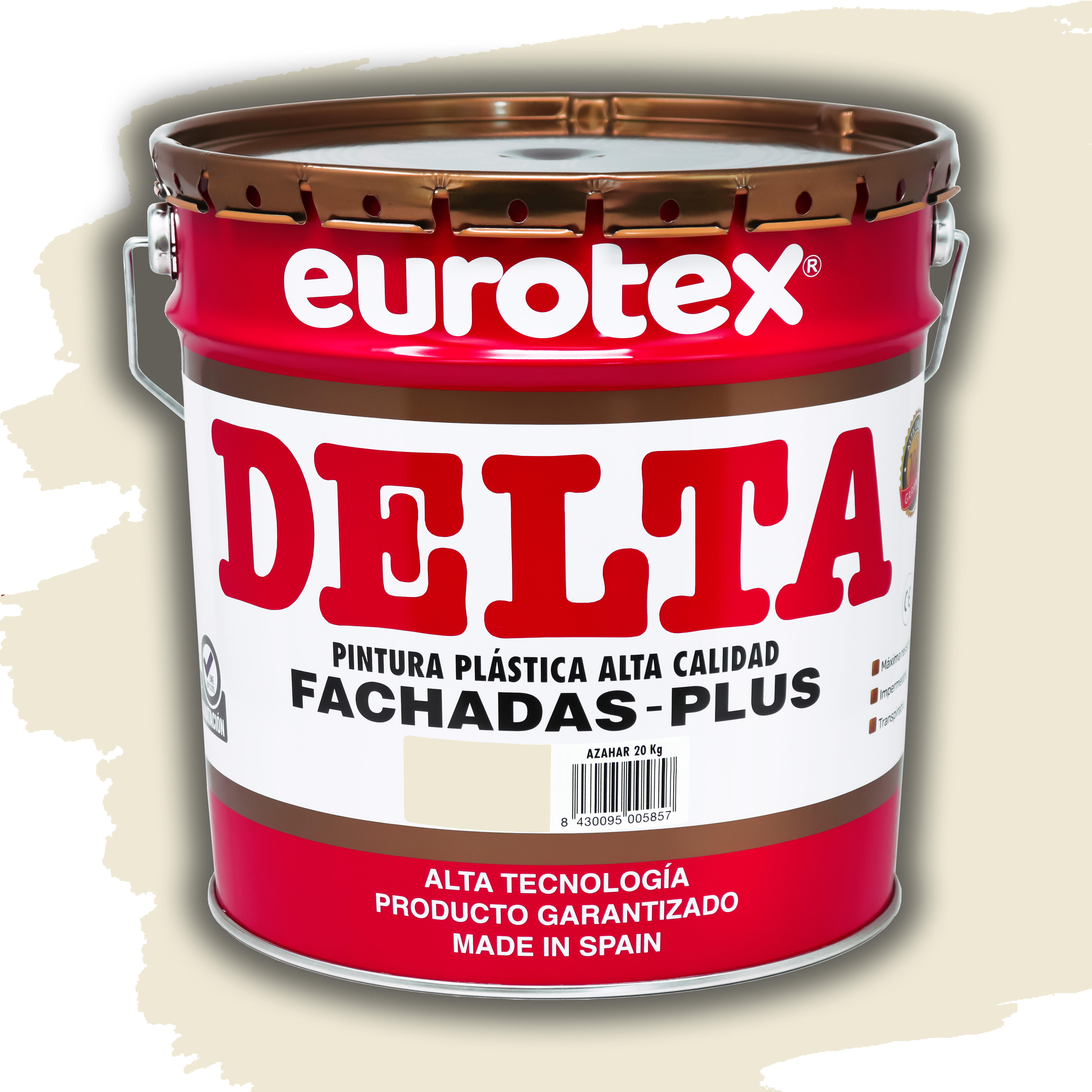 REVESTIMIENTO FACHADAS DELTA PLUS 20KG AZAHAR | Obramat