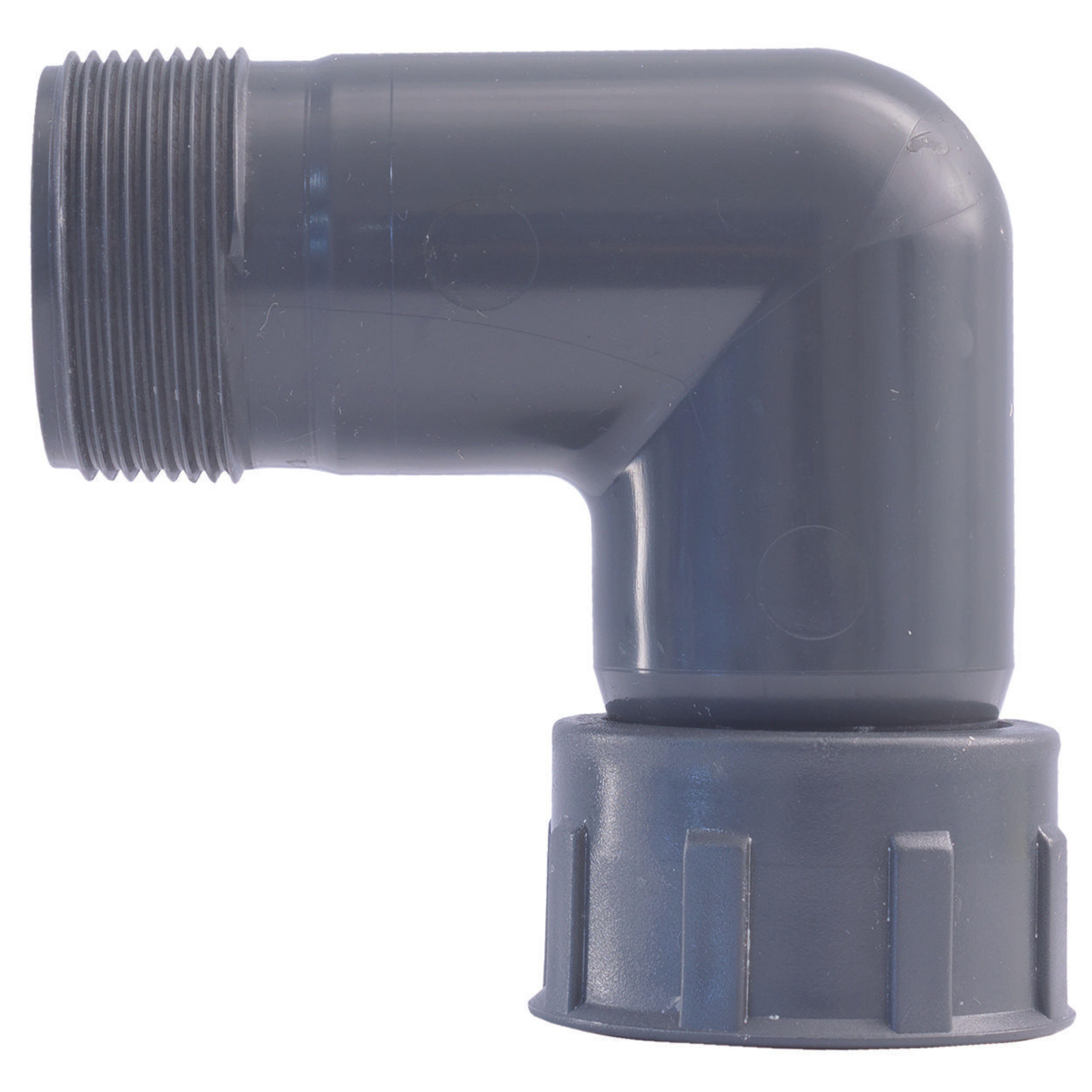 JOELHO 90º 90º GIRATORIO COLETOR PVC 1" M-F | Obramat