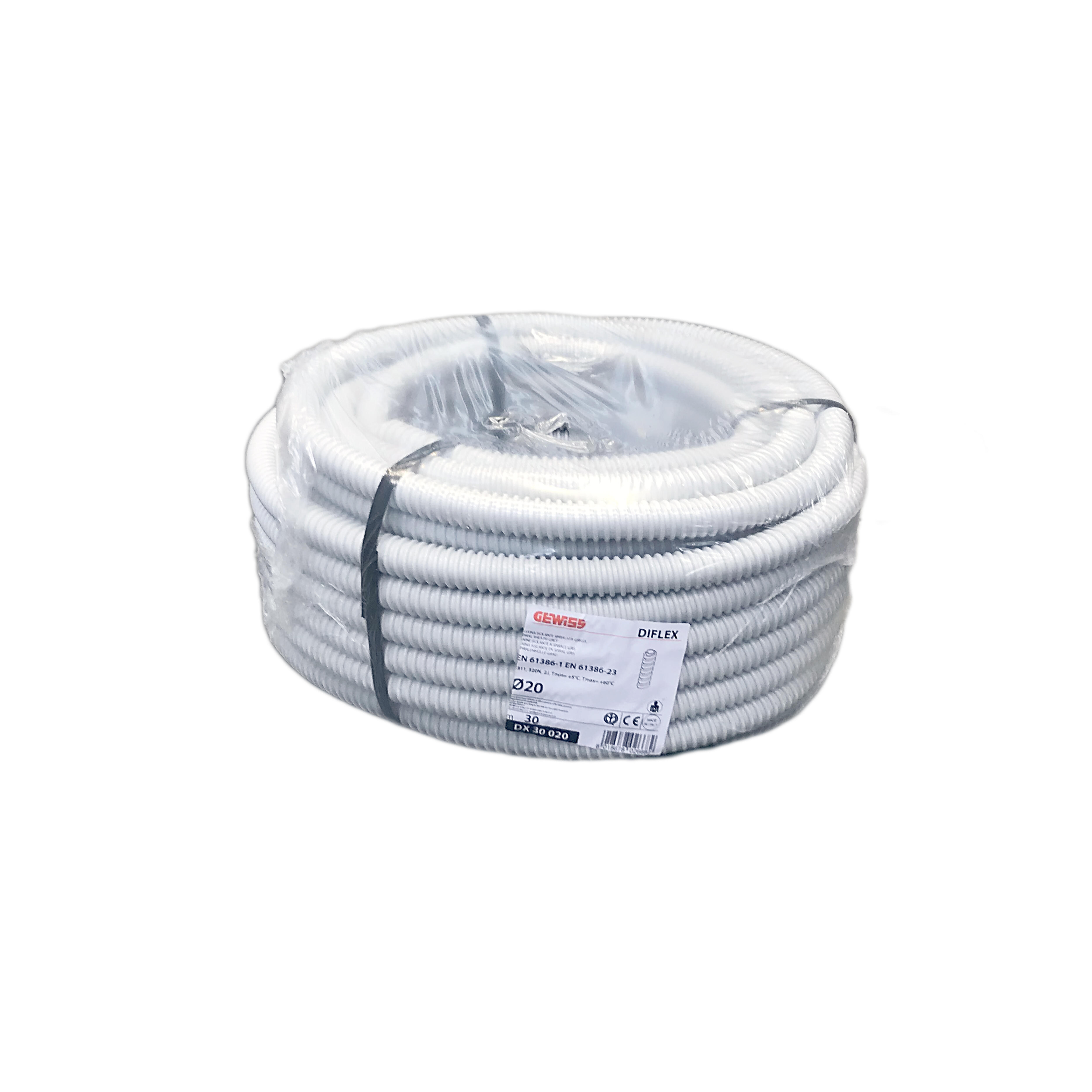 TUBO FLEXIBLE VAINA GRIS 20MM 30M | Obramat