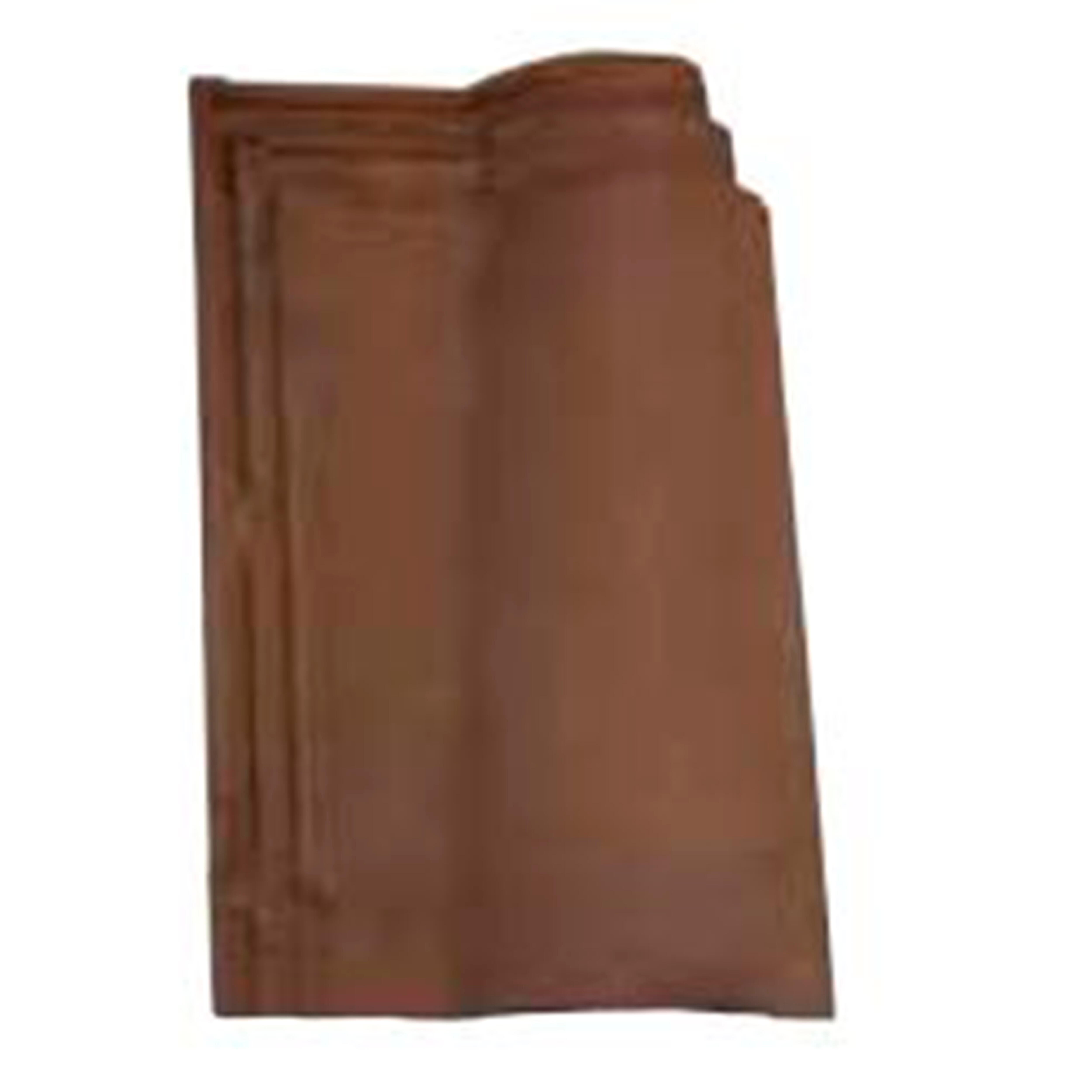 TEJA CERÁMICA MIXTA S10 MARRÓN 45,8X28,2 CM | Obramat