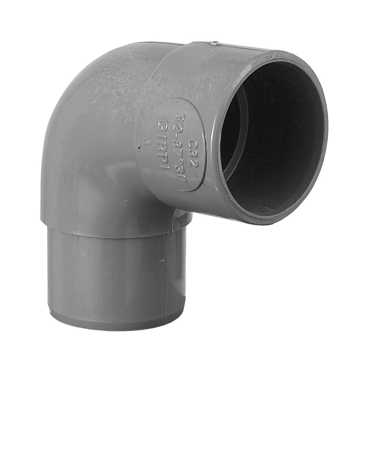 CODO PVC 87º Ø90MM MACHO-HEMBRA | Obramat