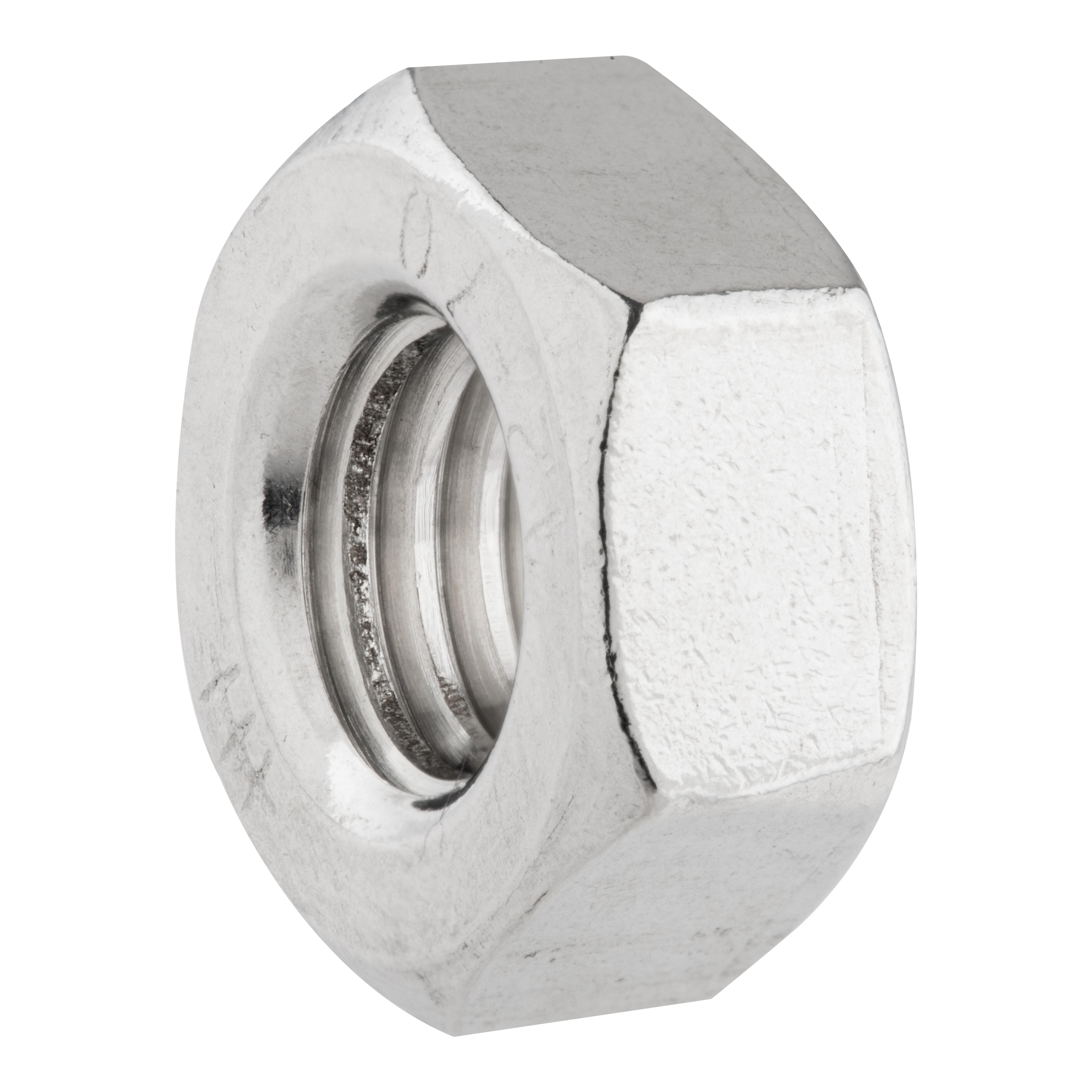 TUERCA HEXAGONAL DIN 934 ACERO INOXIDABLE A2 M10. 25 UDS. | Obramat