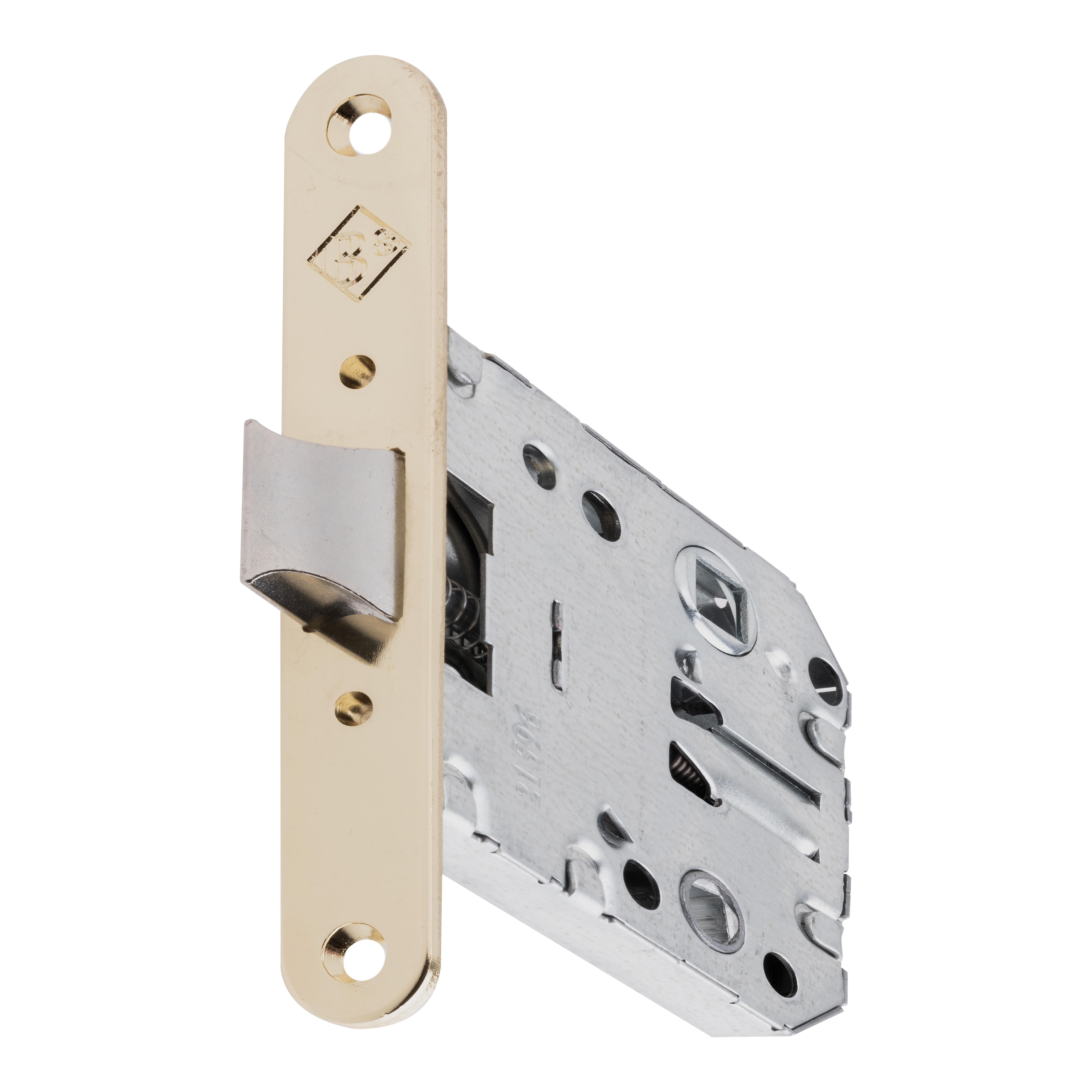 PICAPORTE UNIFICADO 50 MM. CANTO REDONDO 47 MM. MODELO 247 LATONADO ...