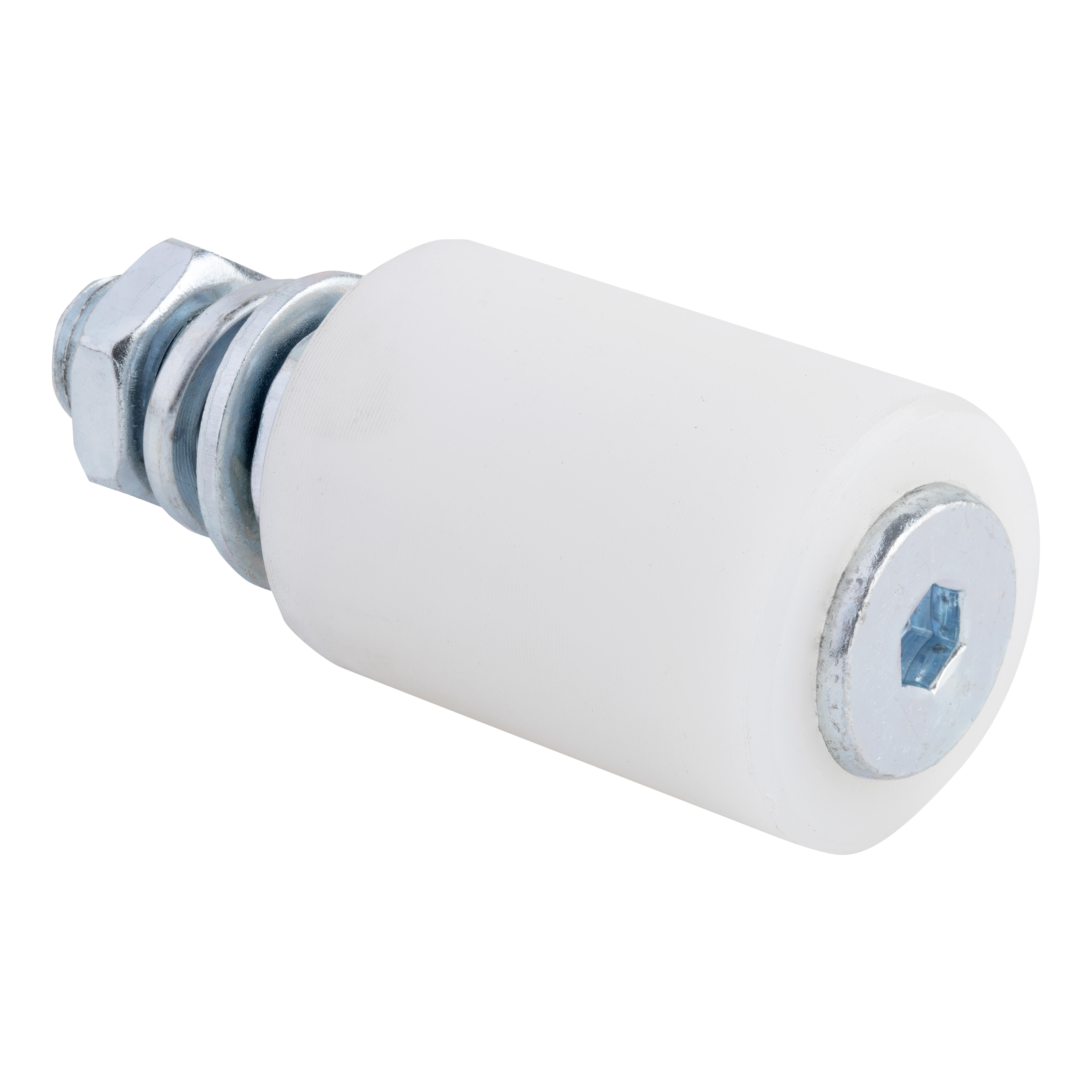 2 POLEAS RODILLO GUIA NYLON 40 X 60 MM | Obramat