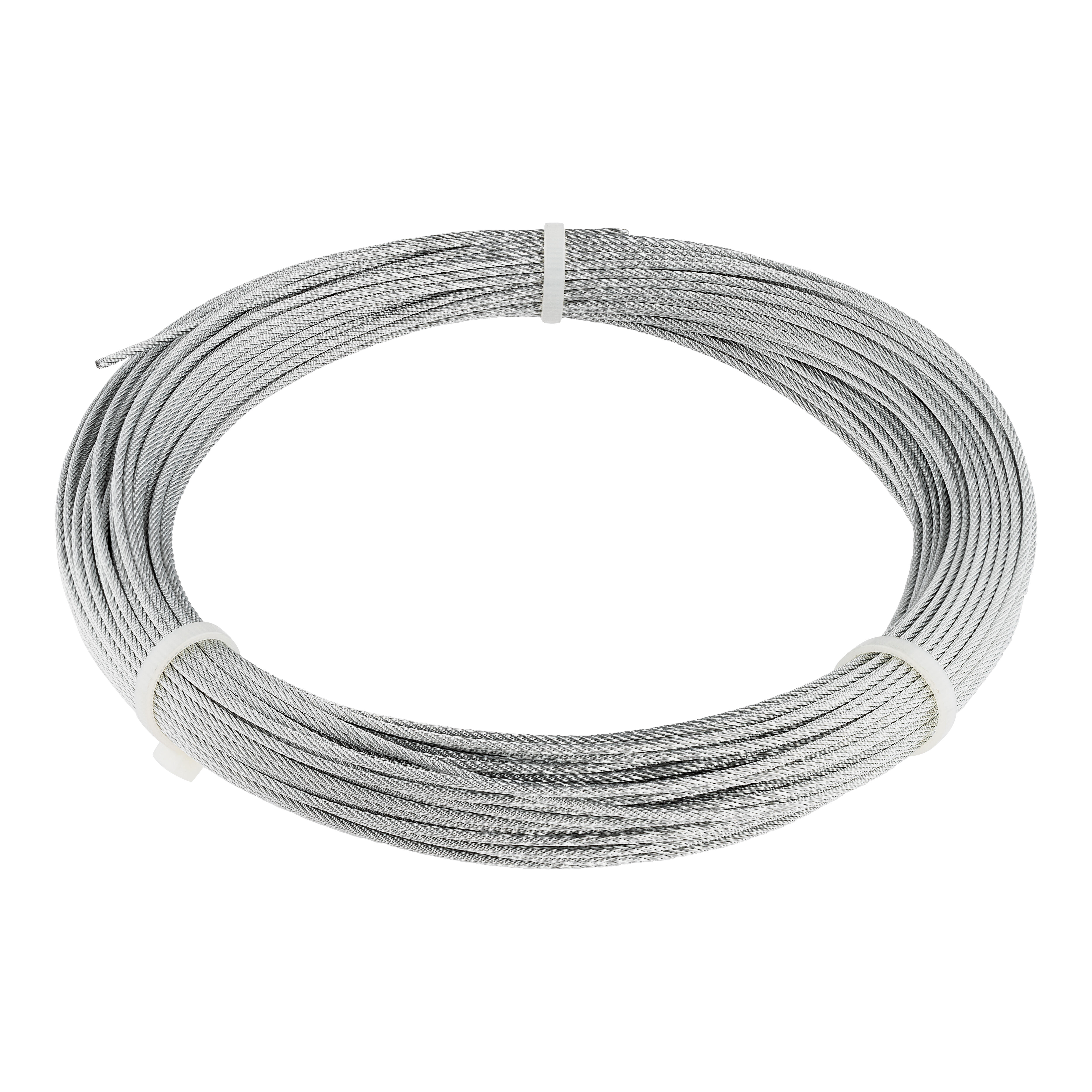 CABLE ACERO GALVANIZADO 6 X 7 + 1 2 MM CABLES Y ESLINGAS. 50 M | Obramat