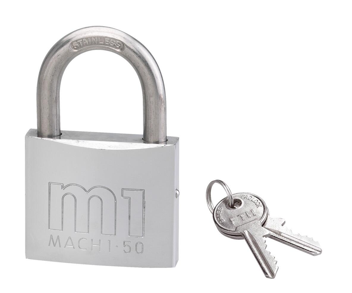 CADEADO ARCO NORMAL AÇO INOX 50mm | Obramat